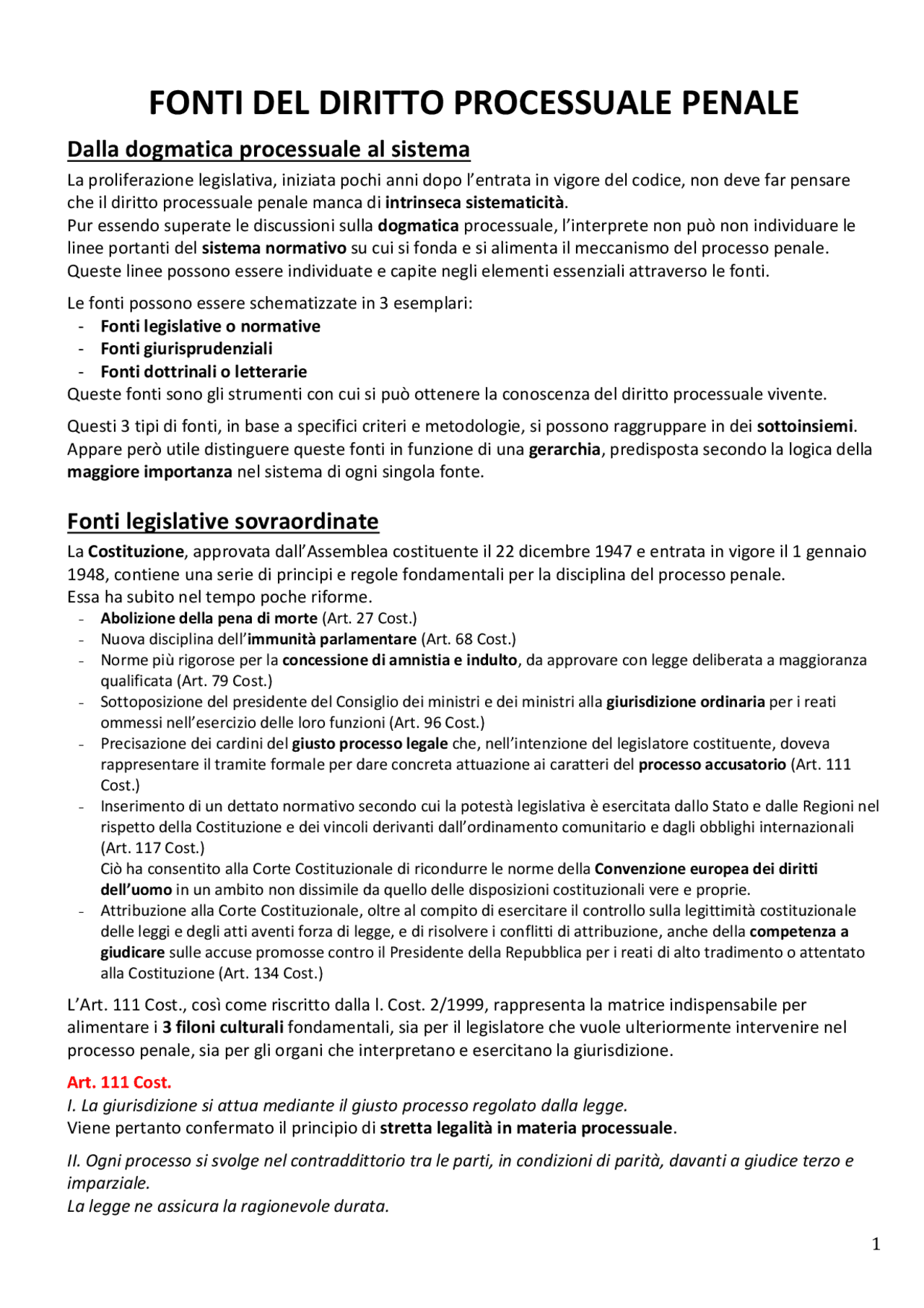 Riassunto Compendio Di Procedura Penale Conso Grevi Bargis Docsity