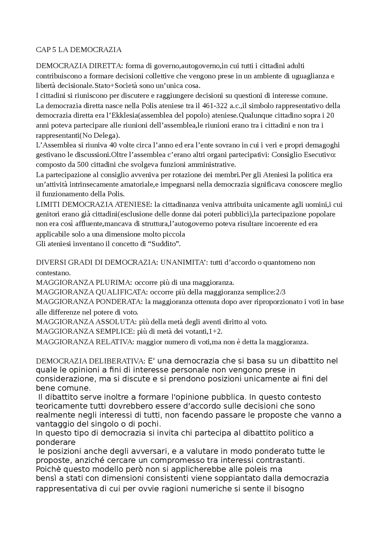 Manuale di Scienza politica Rod Hague; Martin Harrop - Docsity