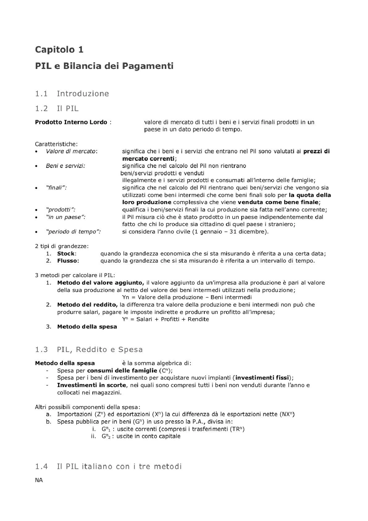 Appunti Macroeconomia Andrea Boitani Docsity