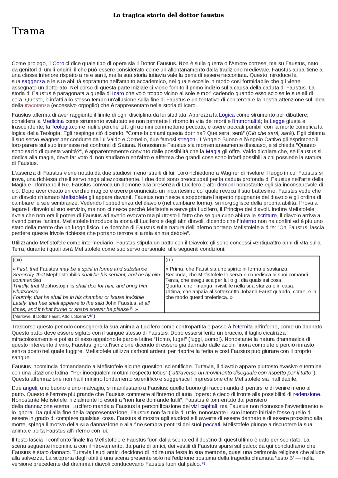 La tragica storia del dottor faust analisi | Appunti di Letteratura ...