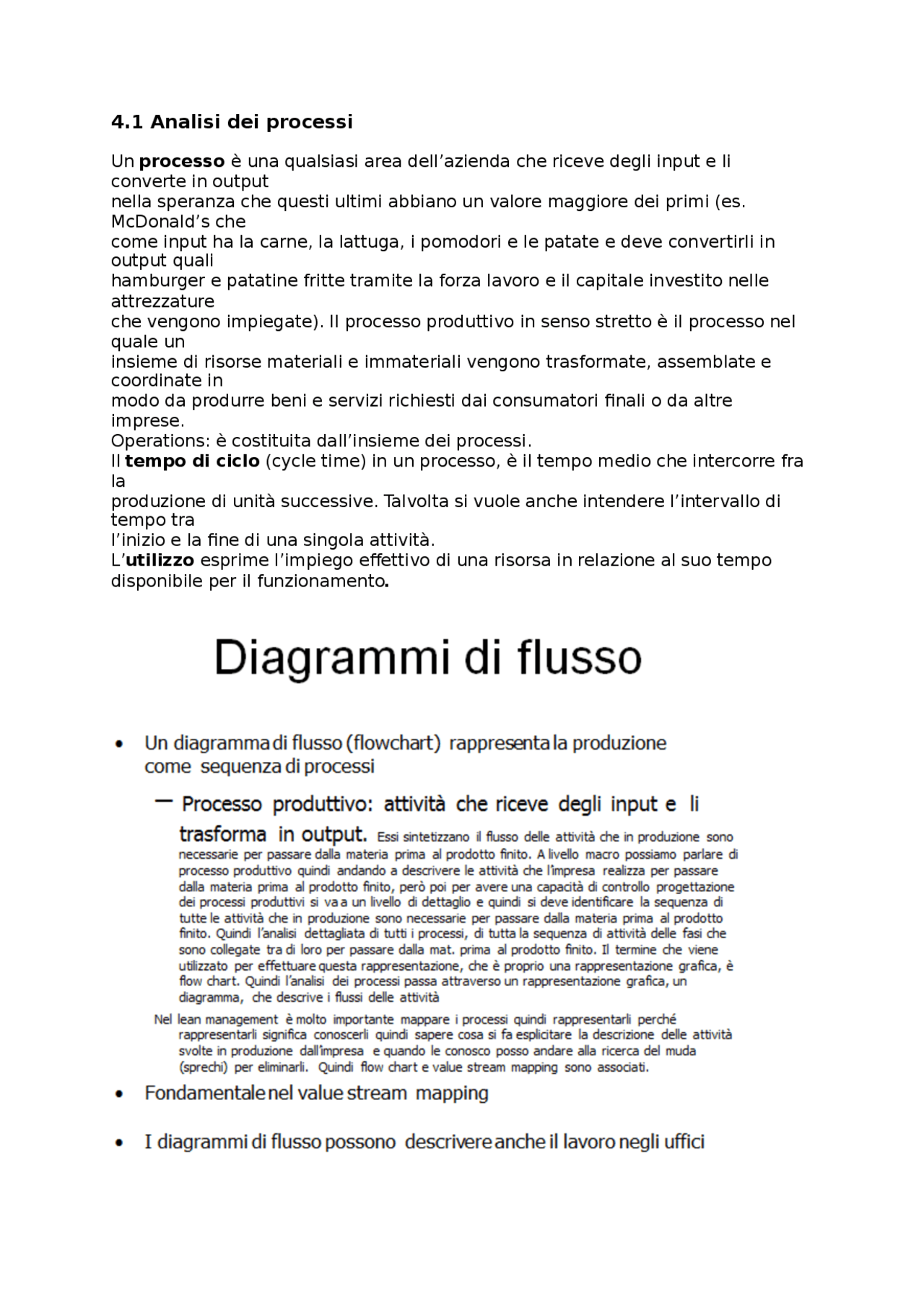 Analisi Dei Processi Docsity