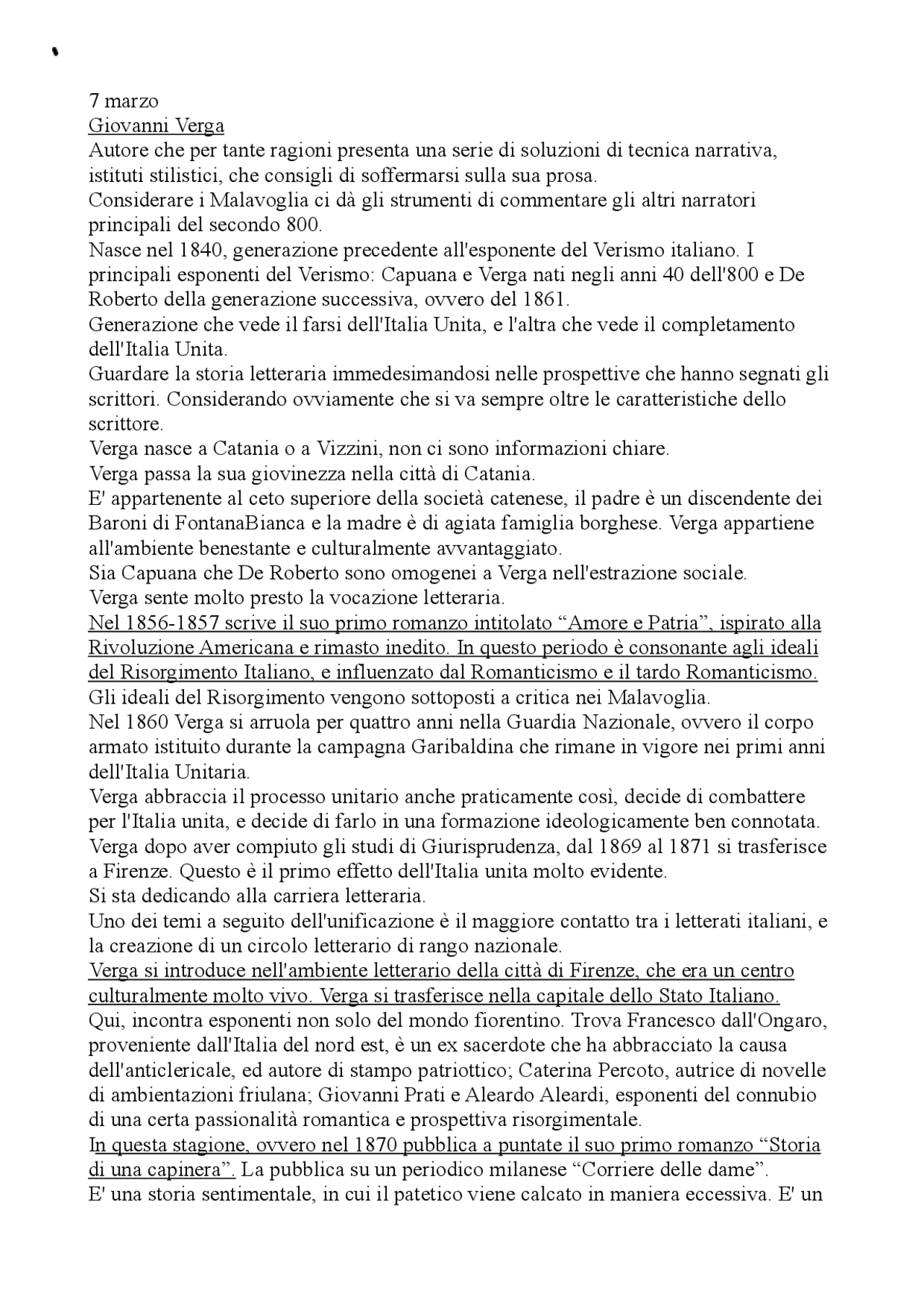Appunti Del Corso Monografico Di Storia Della Lingua Docsity