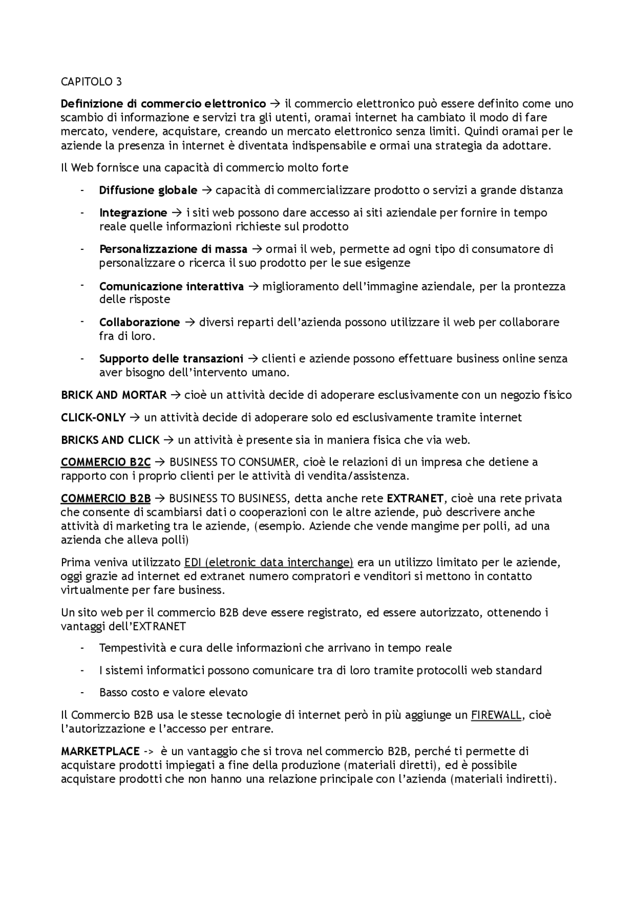 Concetti Principali Ict Docsity