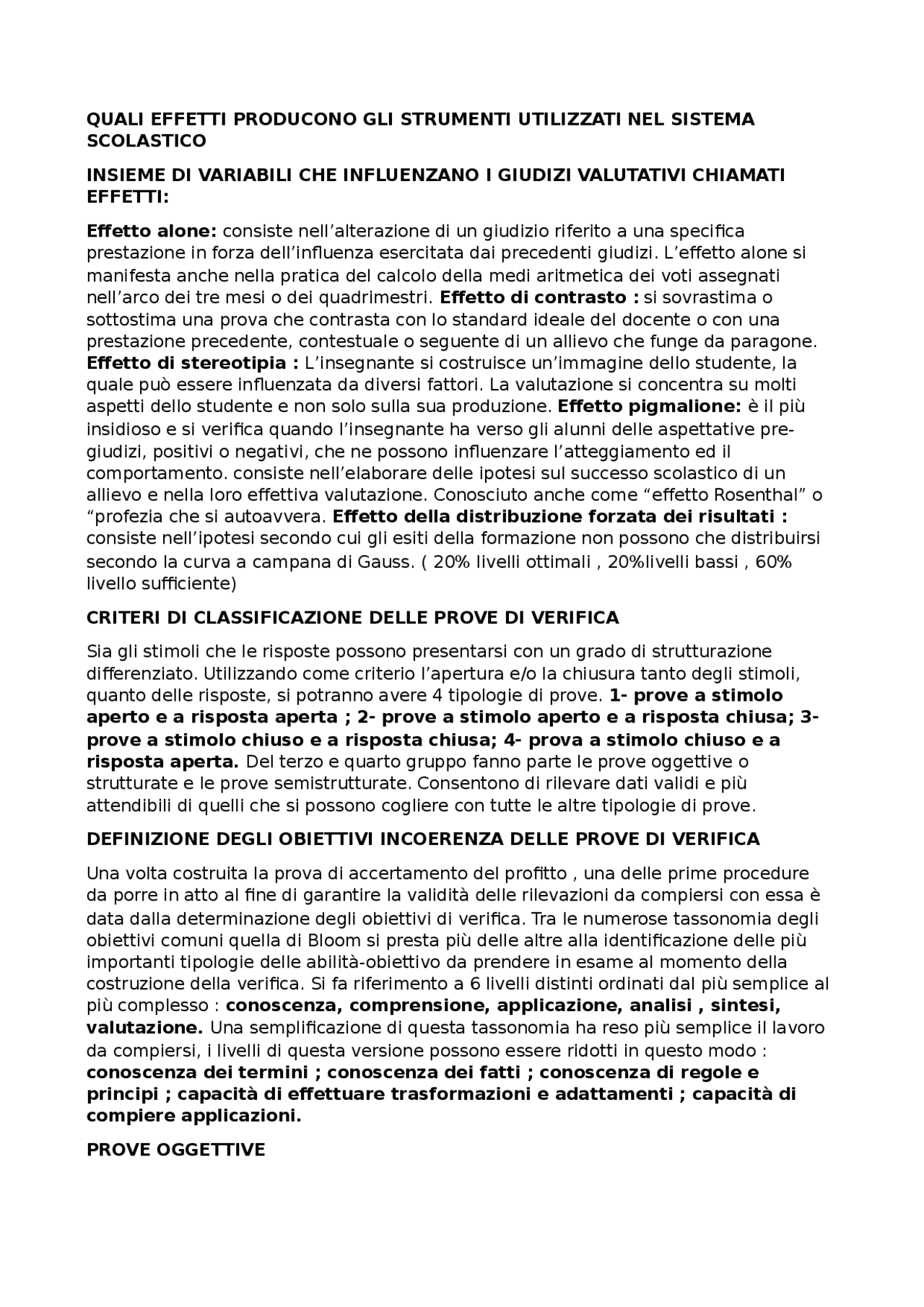 Riassunto Didattica Generale Manuale Gennari Docsity