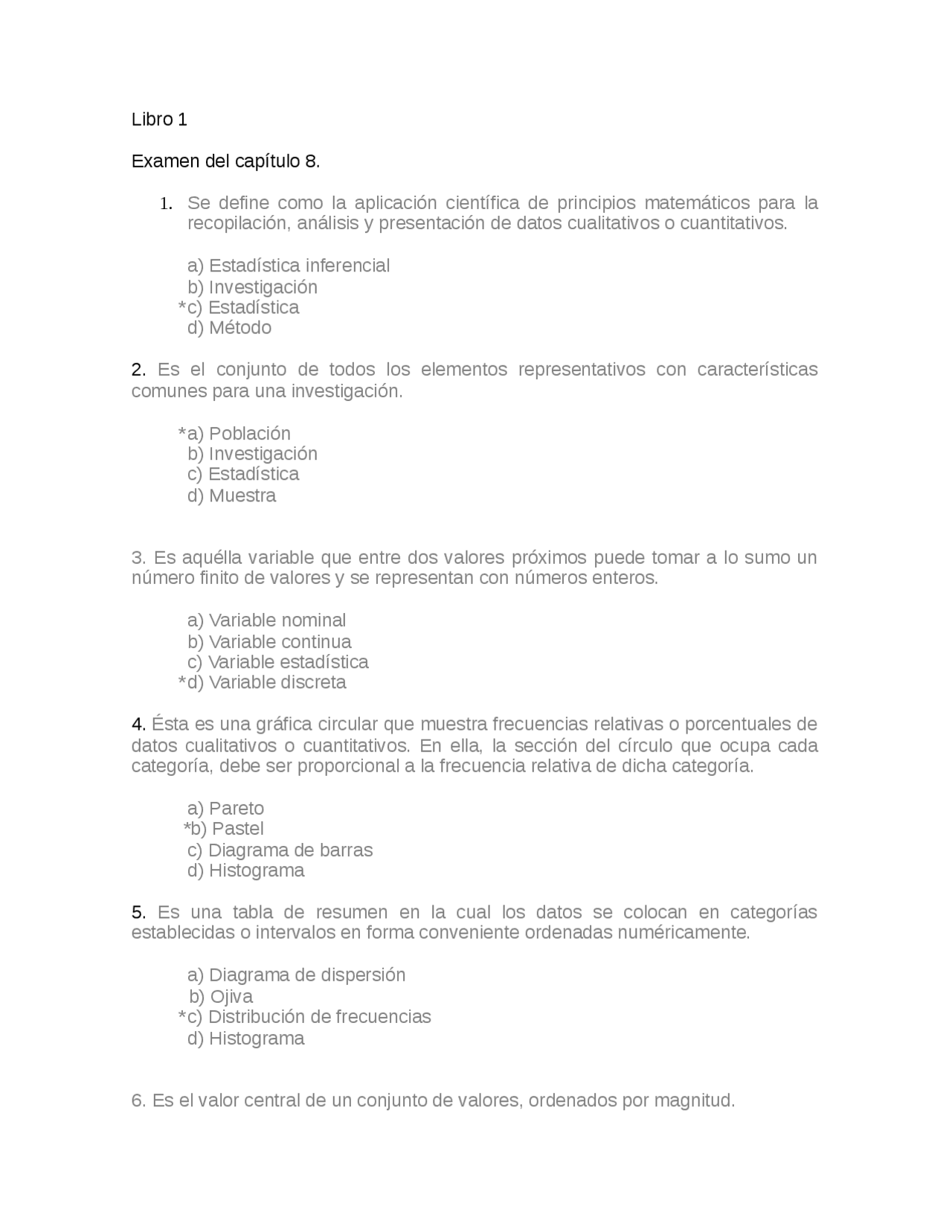 Math Worksheet Statistics Docsity