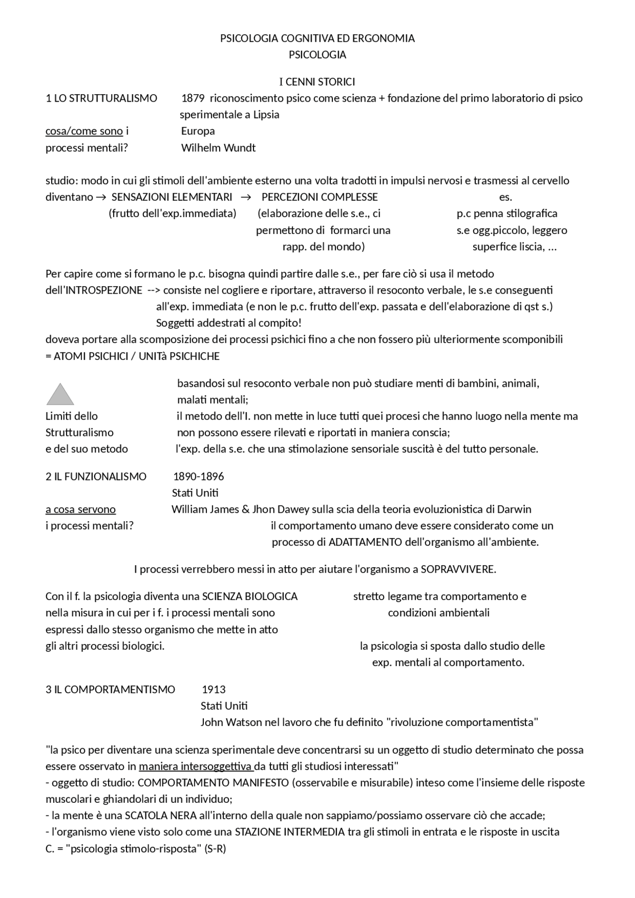 Riassunto Libro Psicologia Nicoletti Rumiati E Lotto Docsity