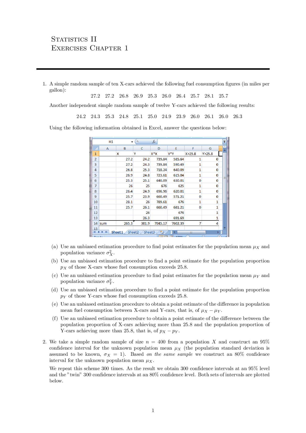 Ejercicios chapter 1 - Docsity