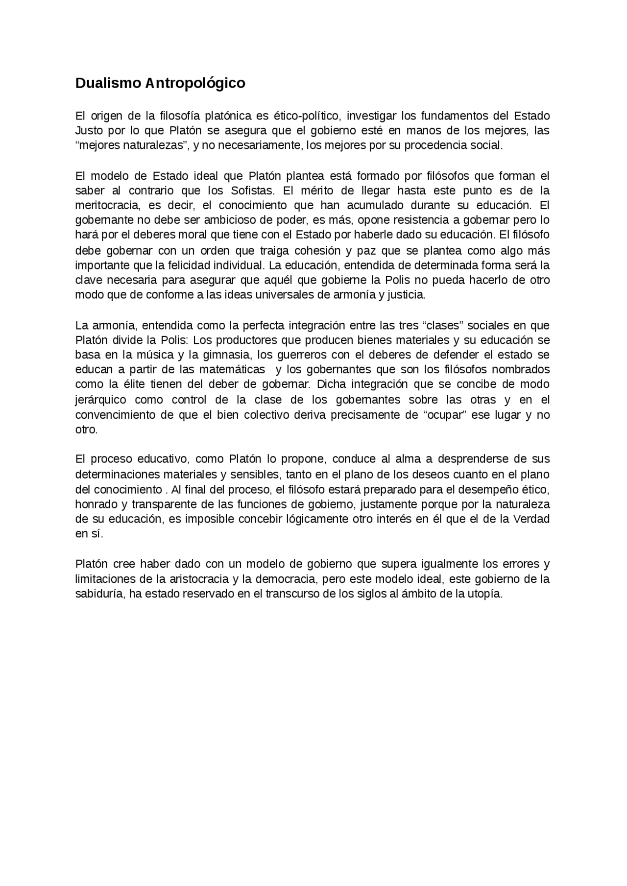 Redacciones Filosofía Selectivo Docsity