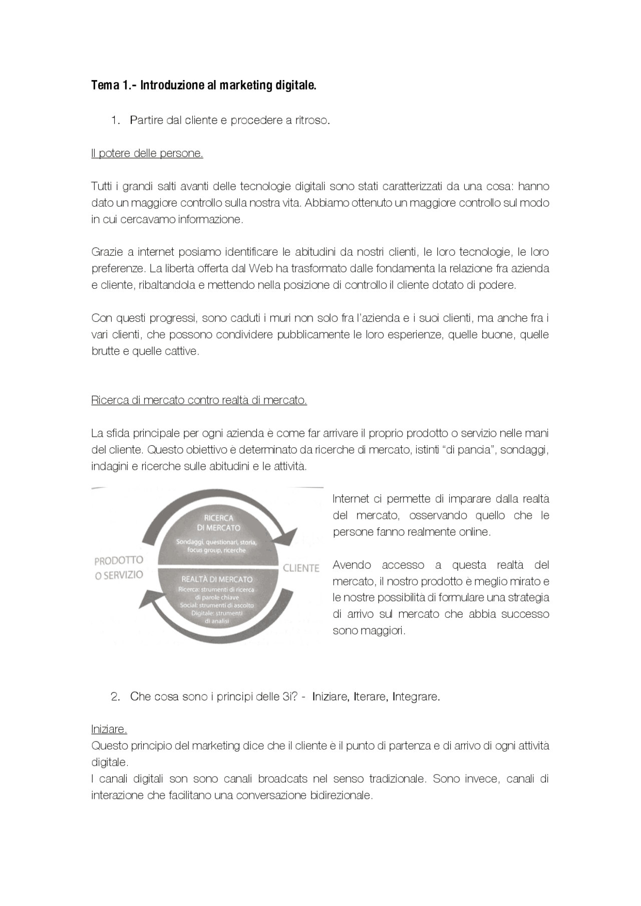 Digital Marketing Riassunto Docsity