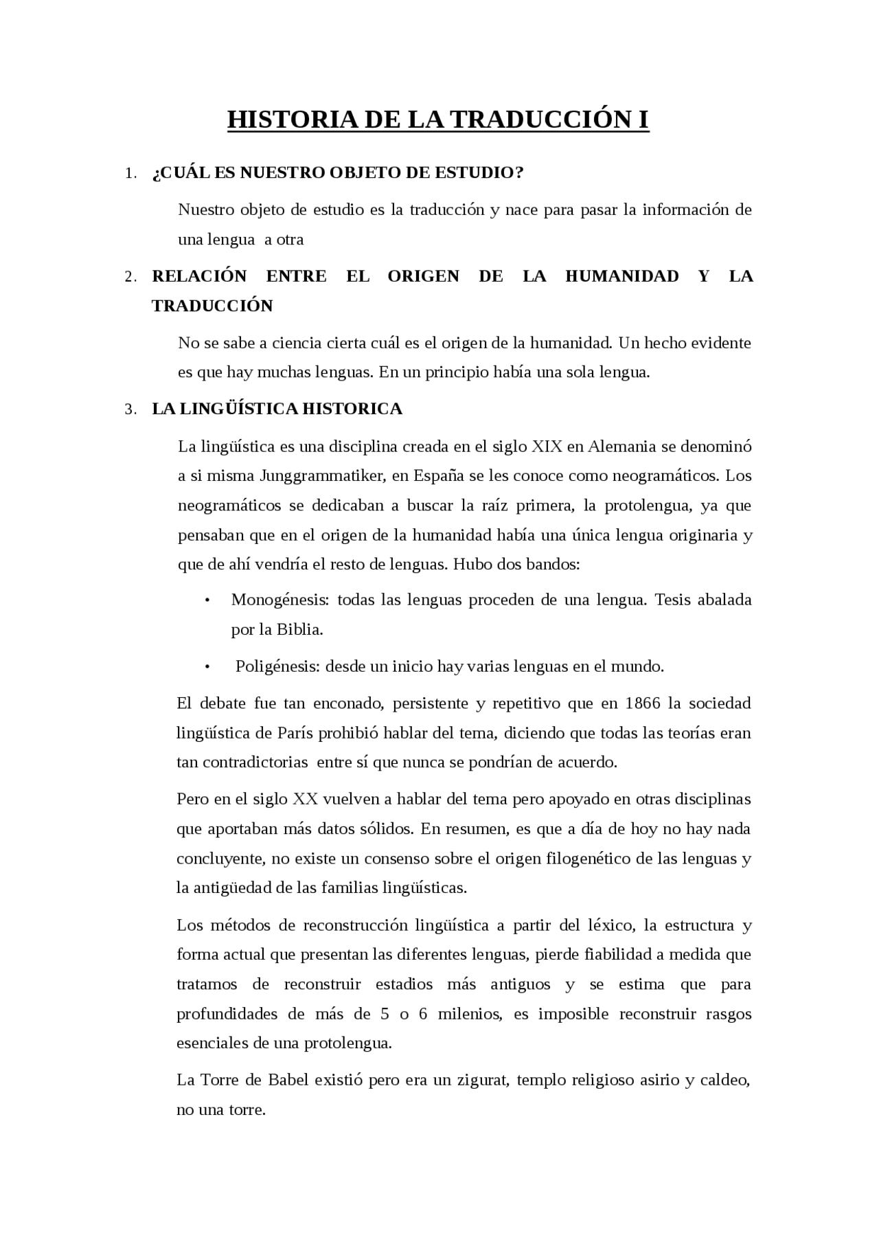 Teoría De La Traducción Docsity