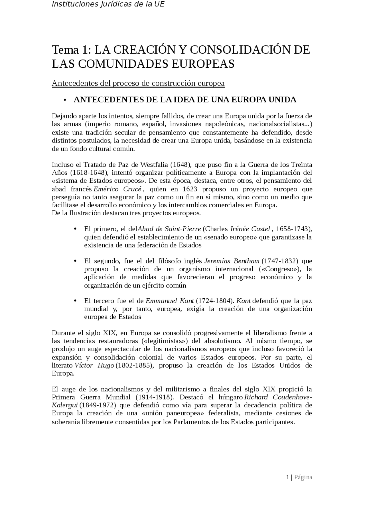 Tema 1 ijue consolidacion - Docsity