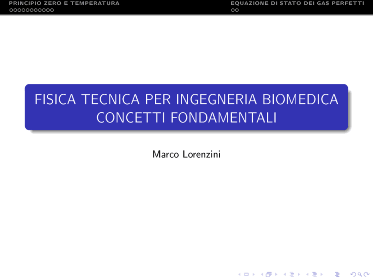 Slide Fisica Tecnica Docsity