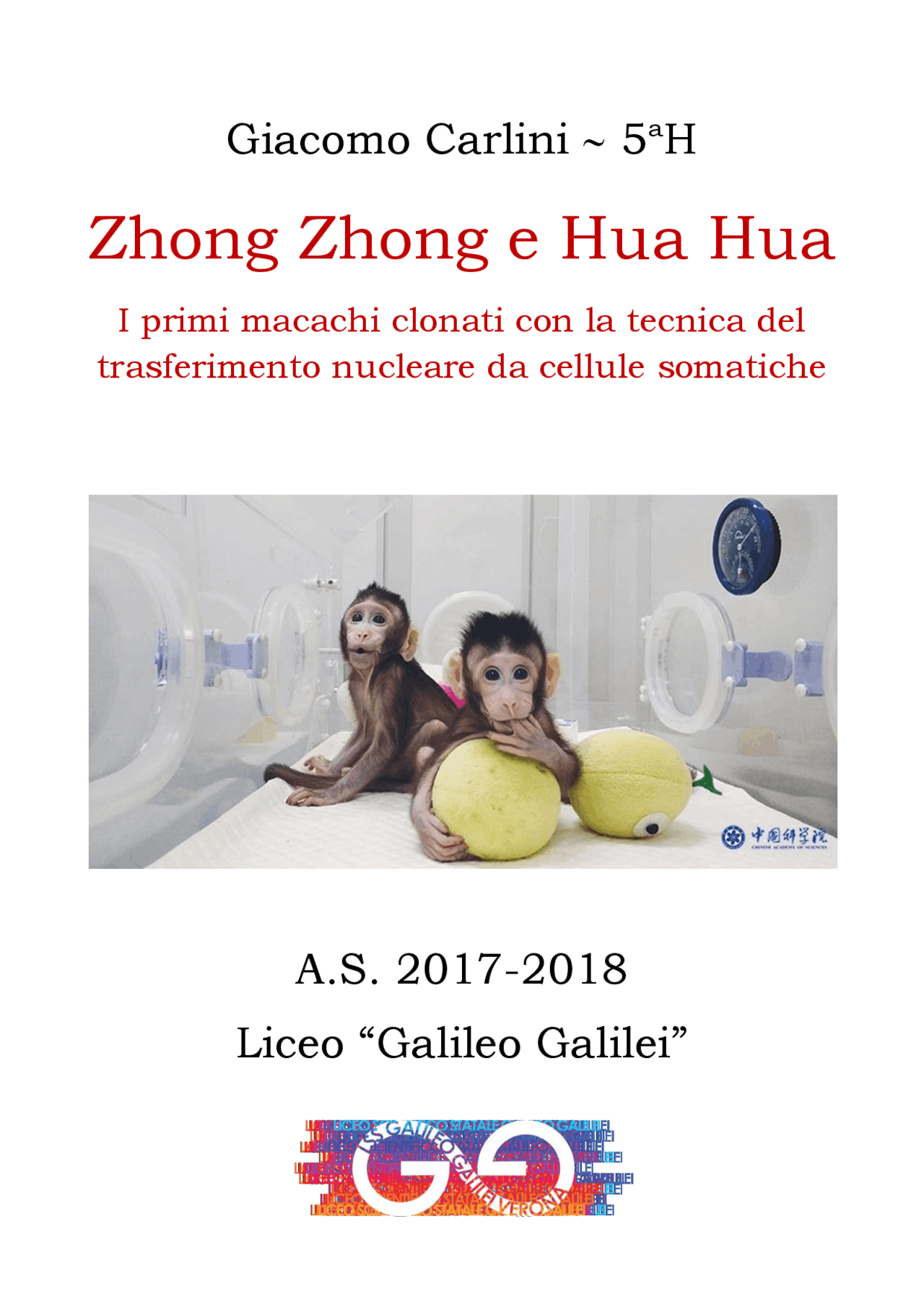 Trasferimento Nucleare Di Cellule Somatiche