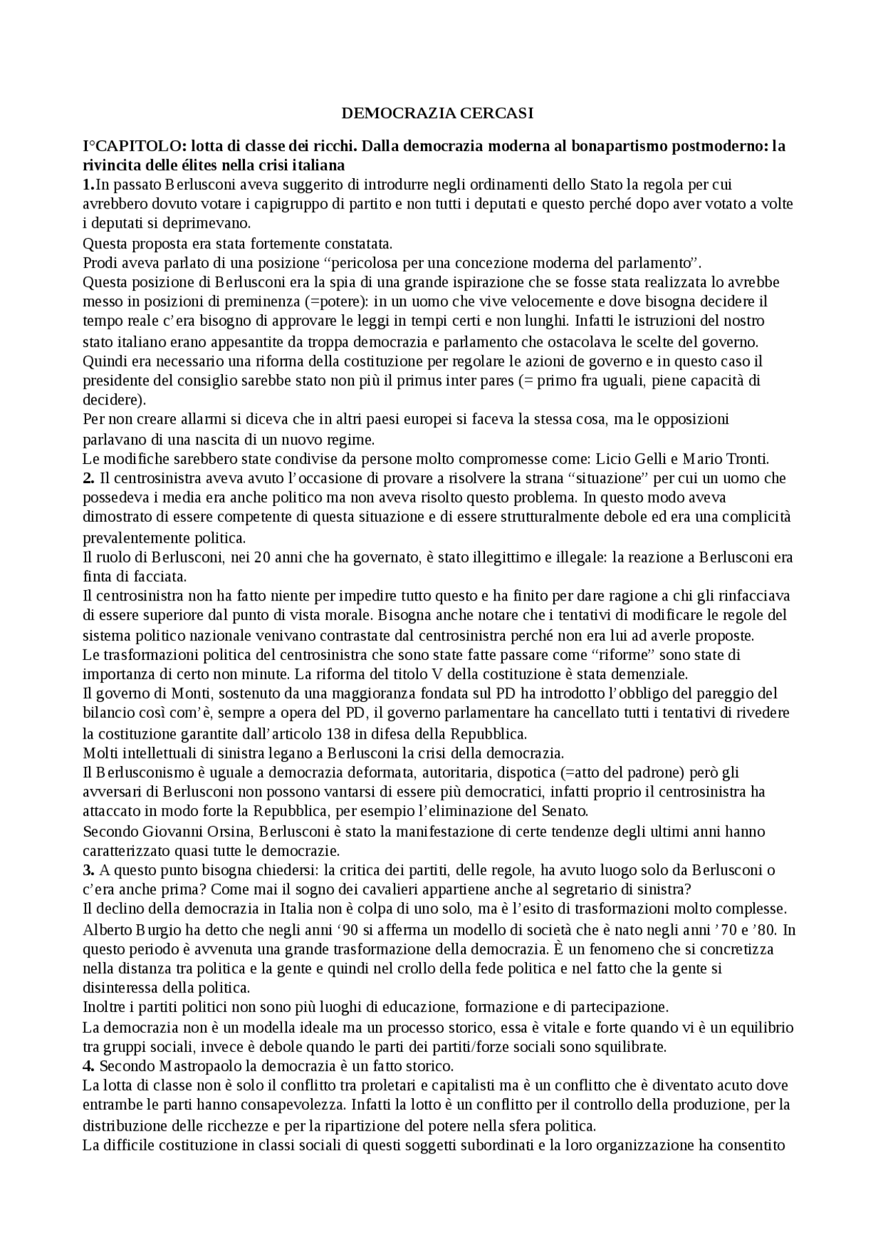 Storia Della Filosofia Moderna Docsity