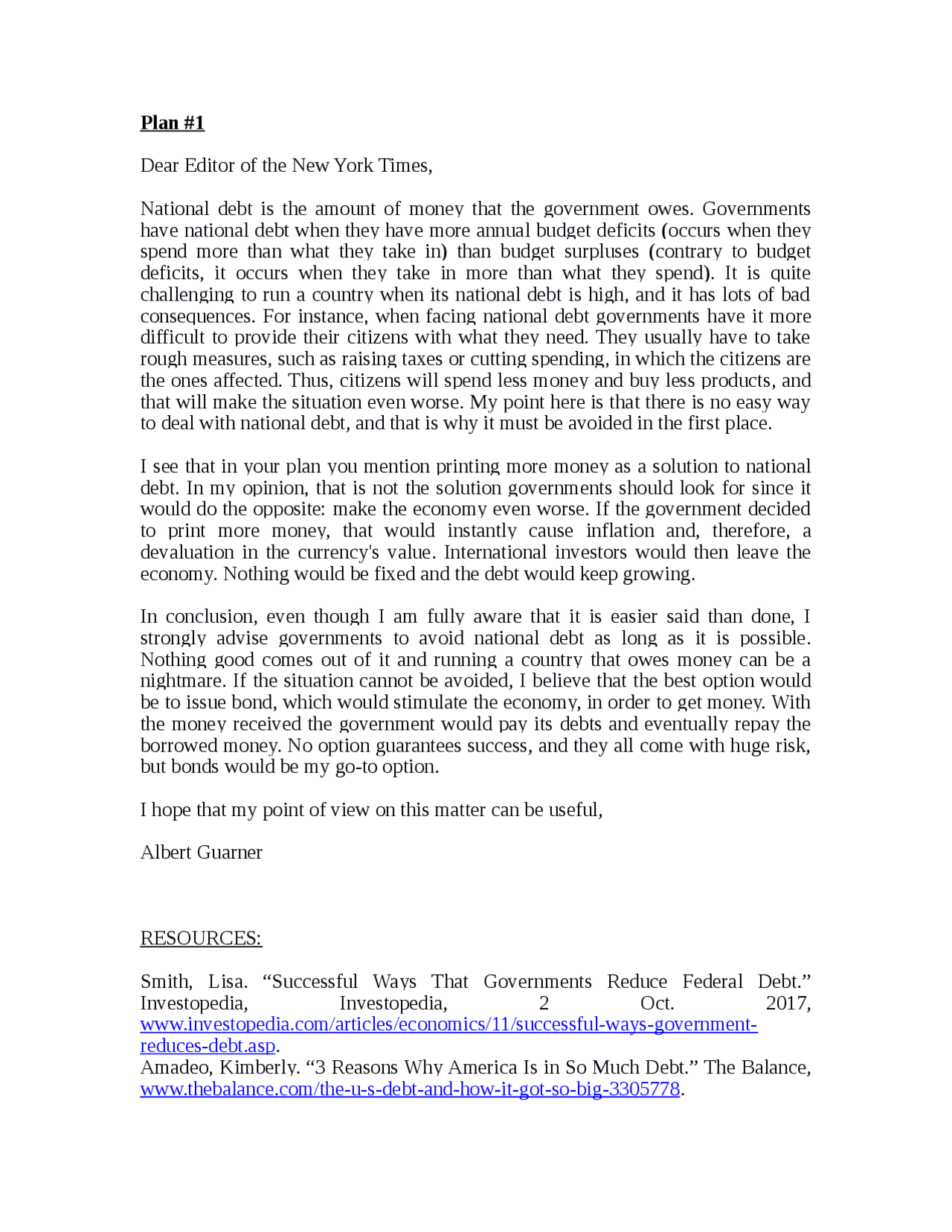 Economics Assignment 14 Dual Docsity