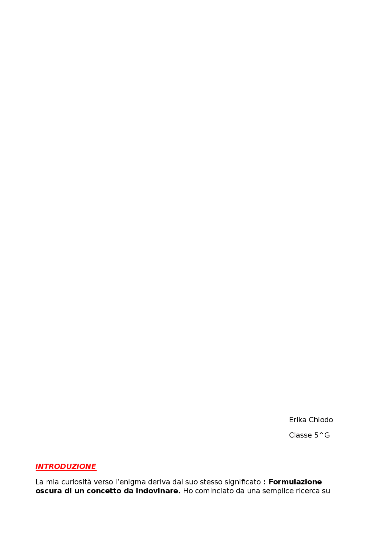 Tesina Maturità Enigma Docsity