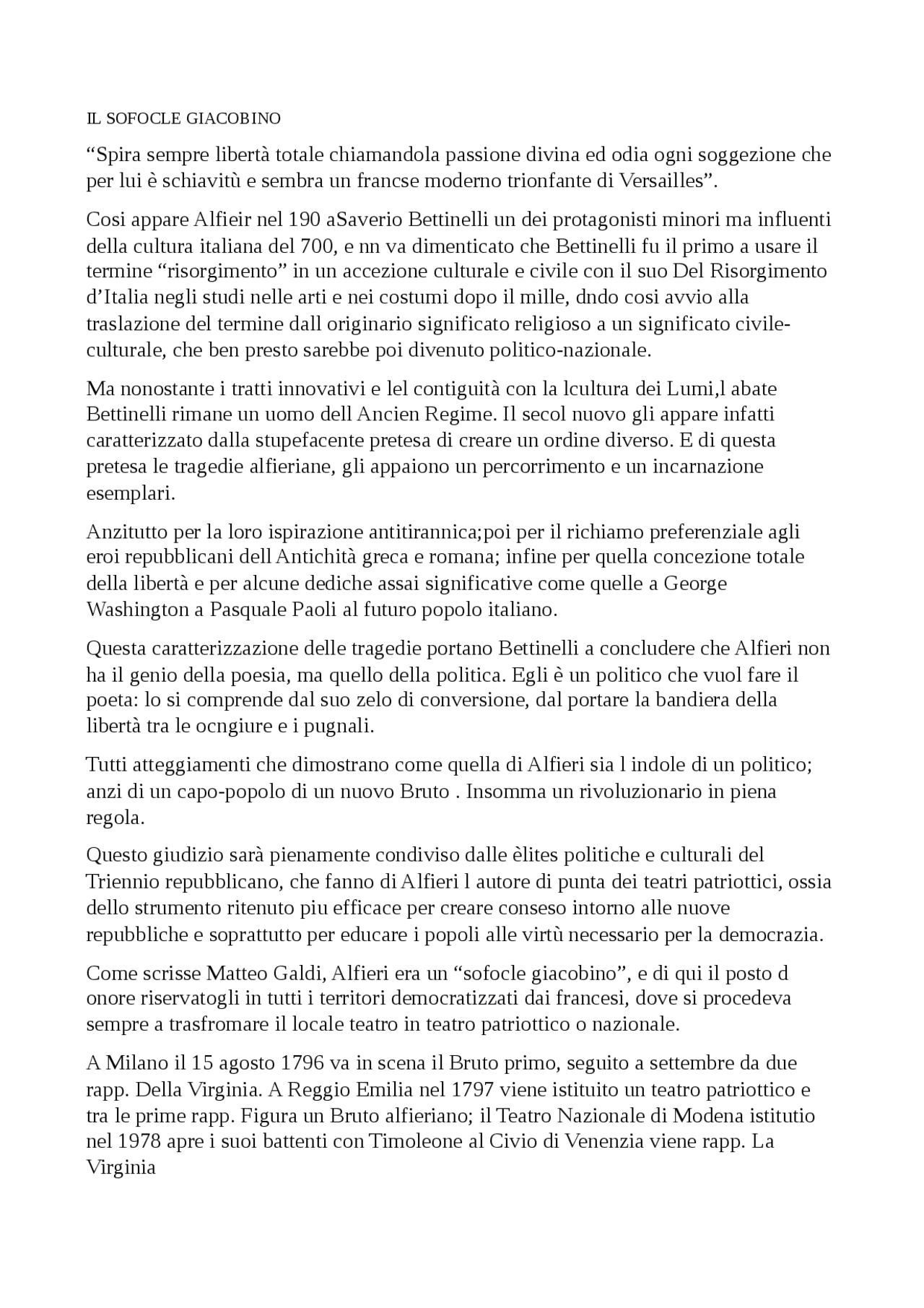 Esame Di Storia Moderna Docsity