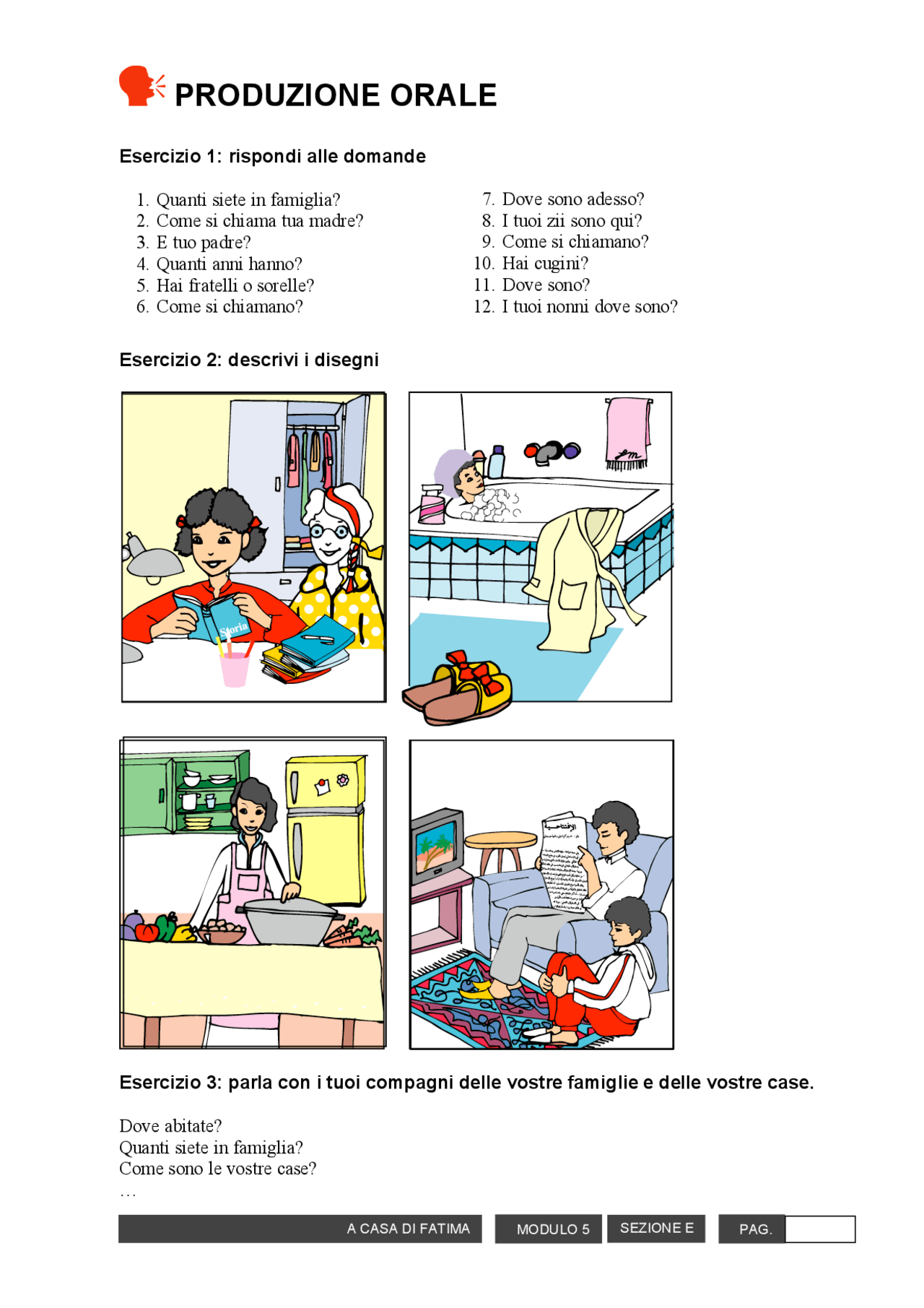 Il lessico riguardante la famiglia - Docsity