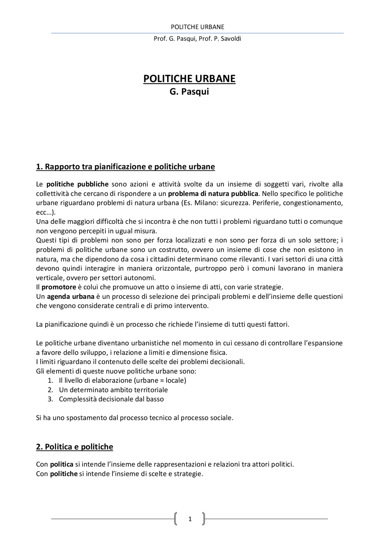 Appunti E Riassunti Completi Lezioni Docsity