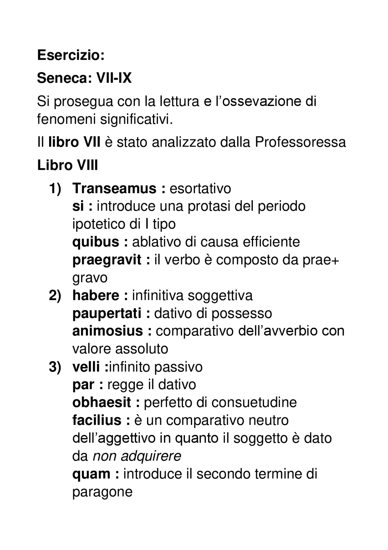 Analisi De Tranquillitate Animi Vii Ix Docsity