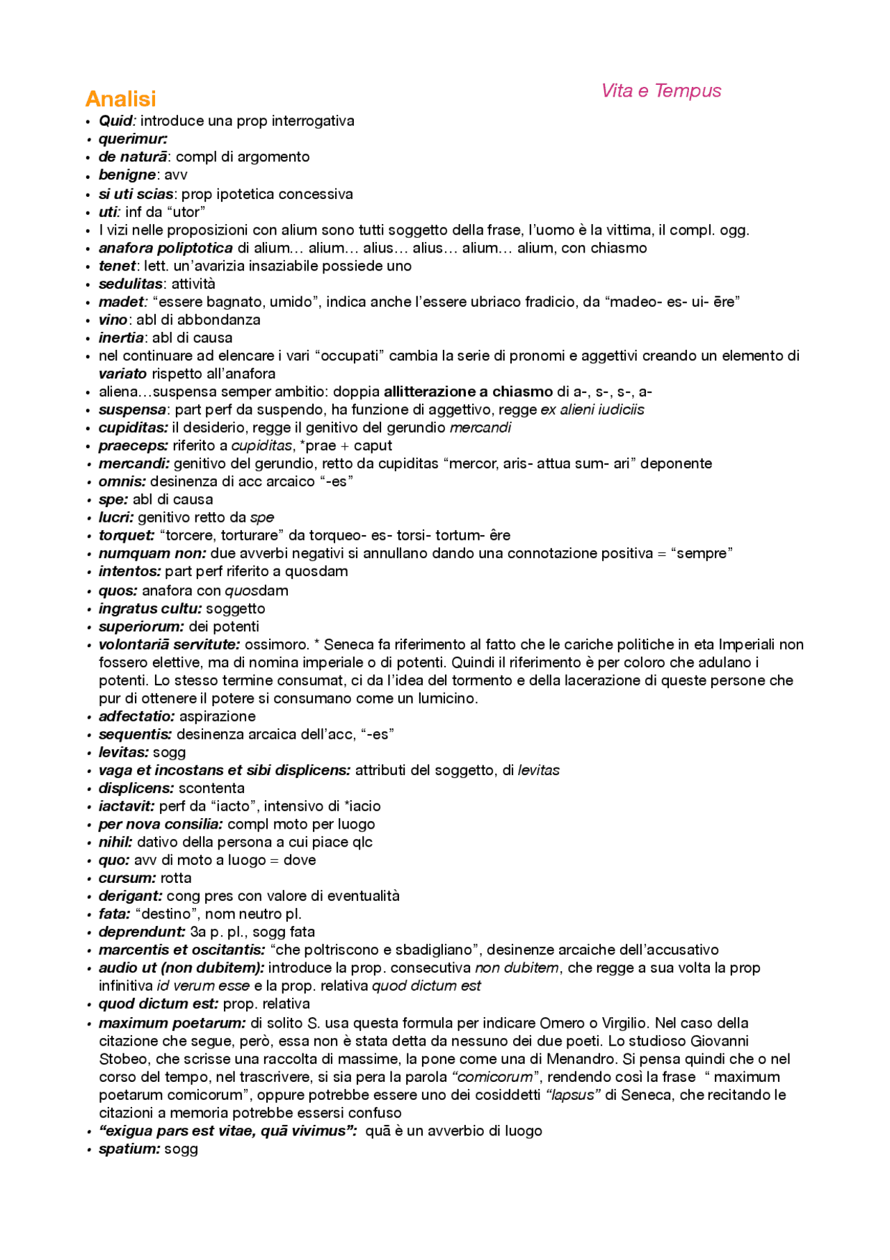 Seneca Scritti Filosofici Docsity