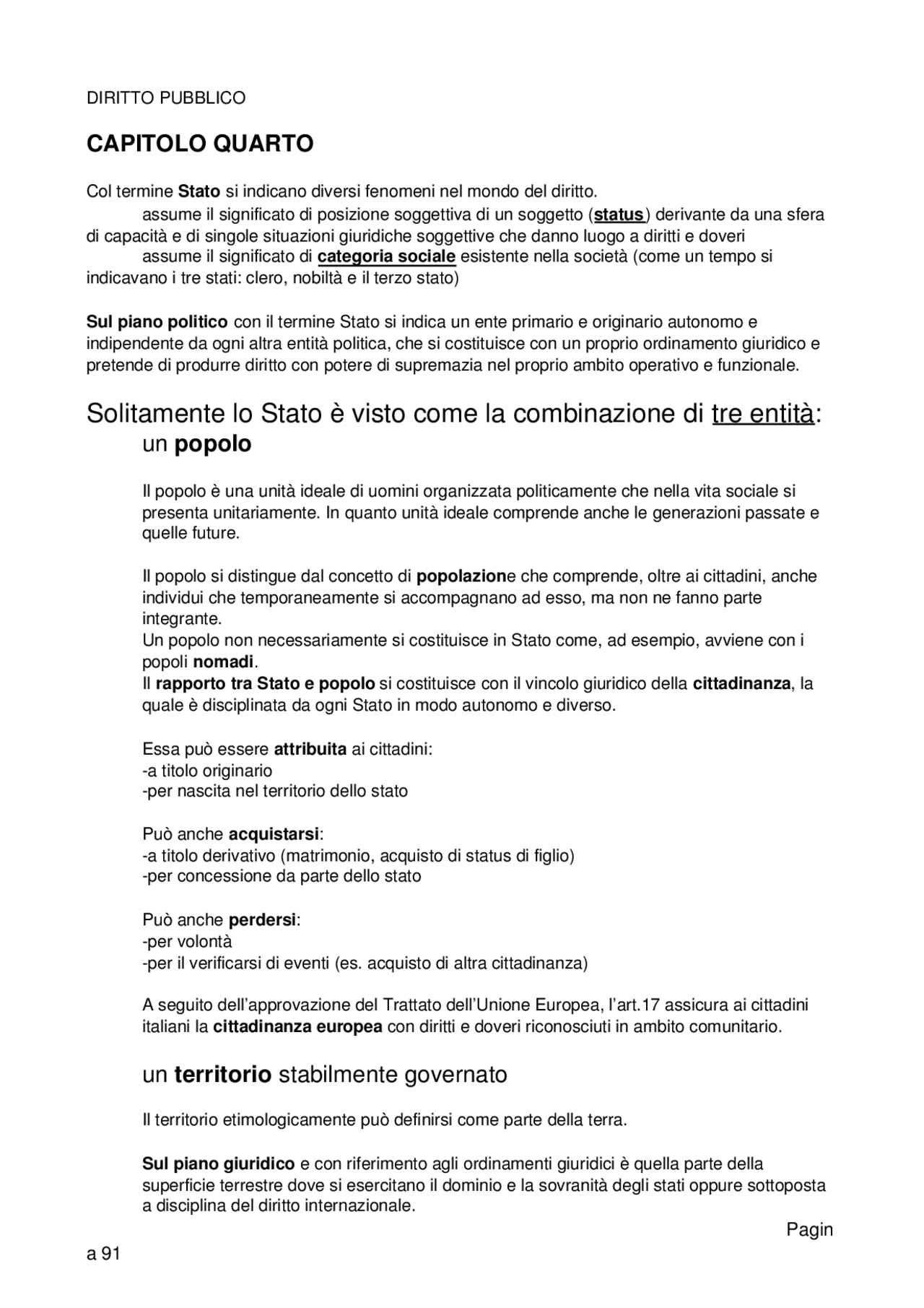 Riassunti Rossano Sepe Docsity