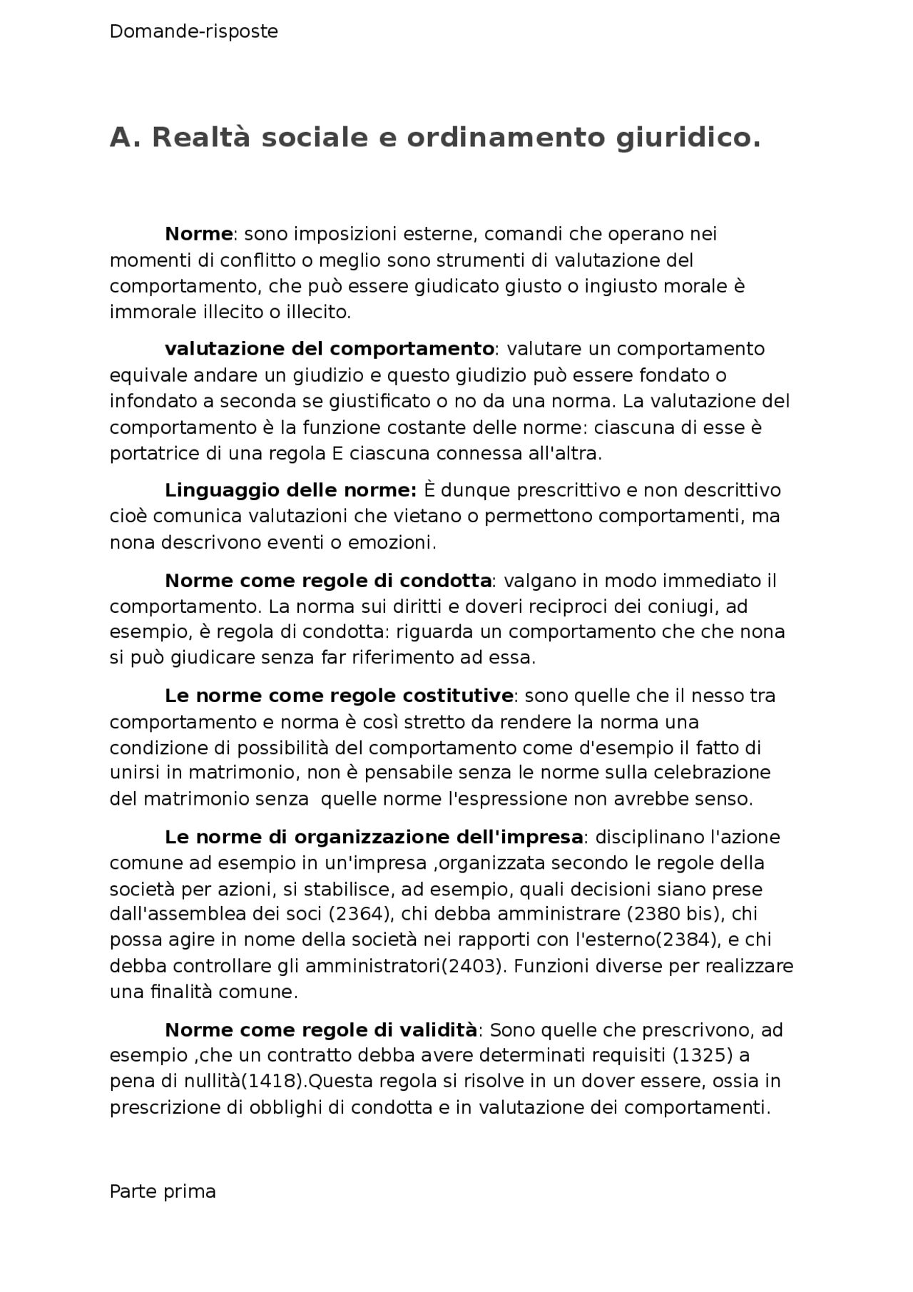 Diritto Privato Pperlingieri A20182019 Docsity
