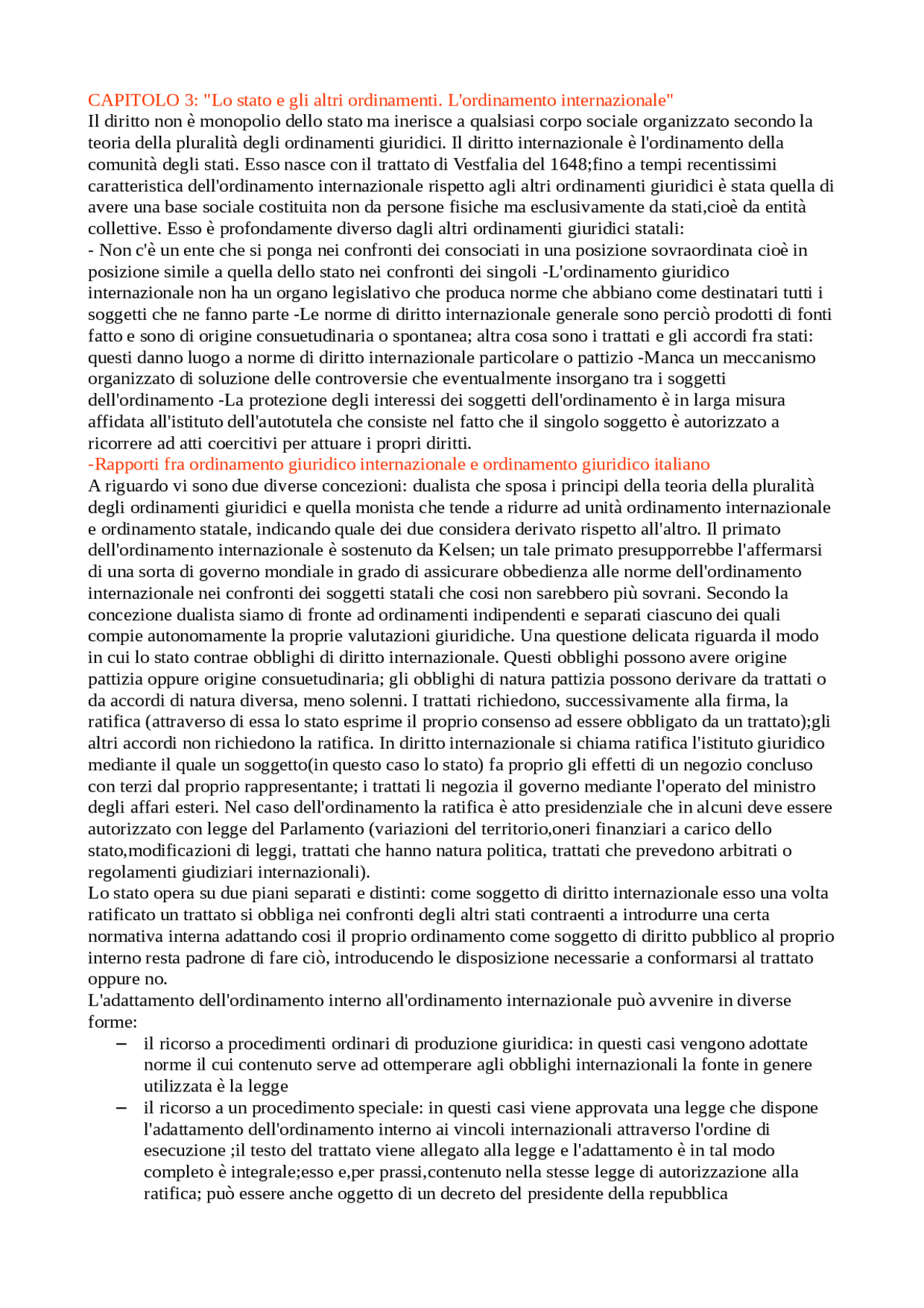 Riassunto Cap3 E 4 Manuale Di Diritto Pubblico Docsity