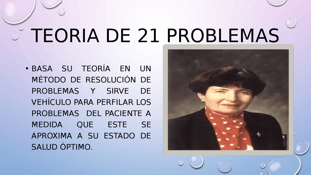 TEORIA DE 21 PROBLEMAS - Docsity