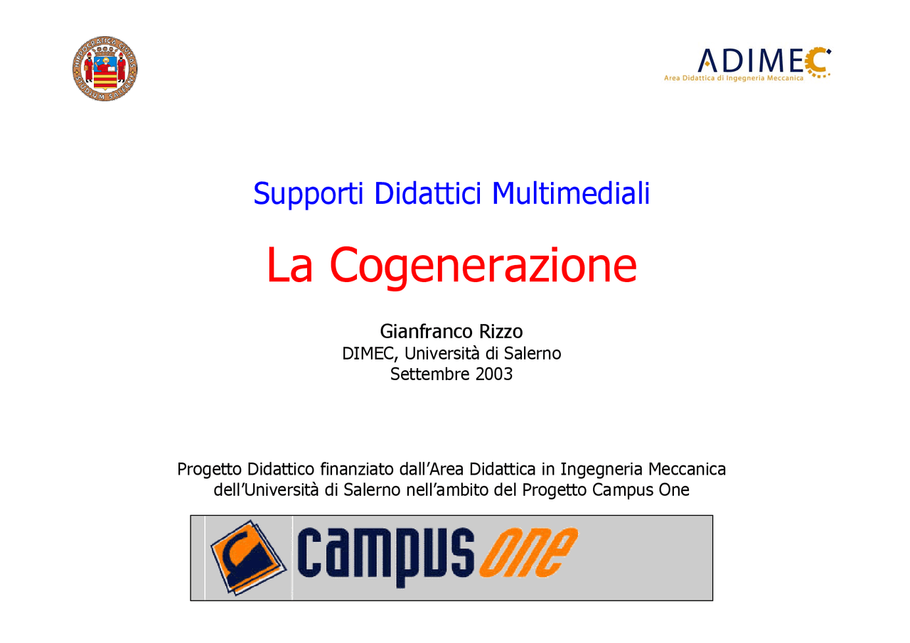 Materiale Sistemi Energetici Docsity
