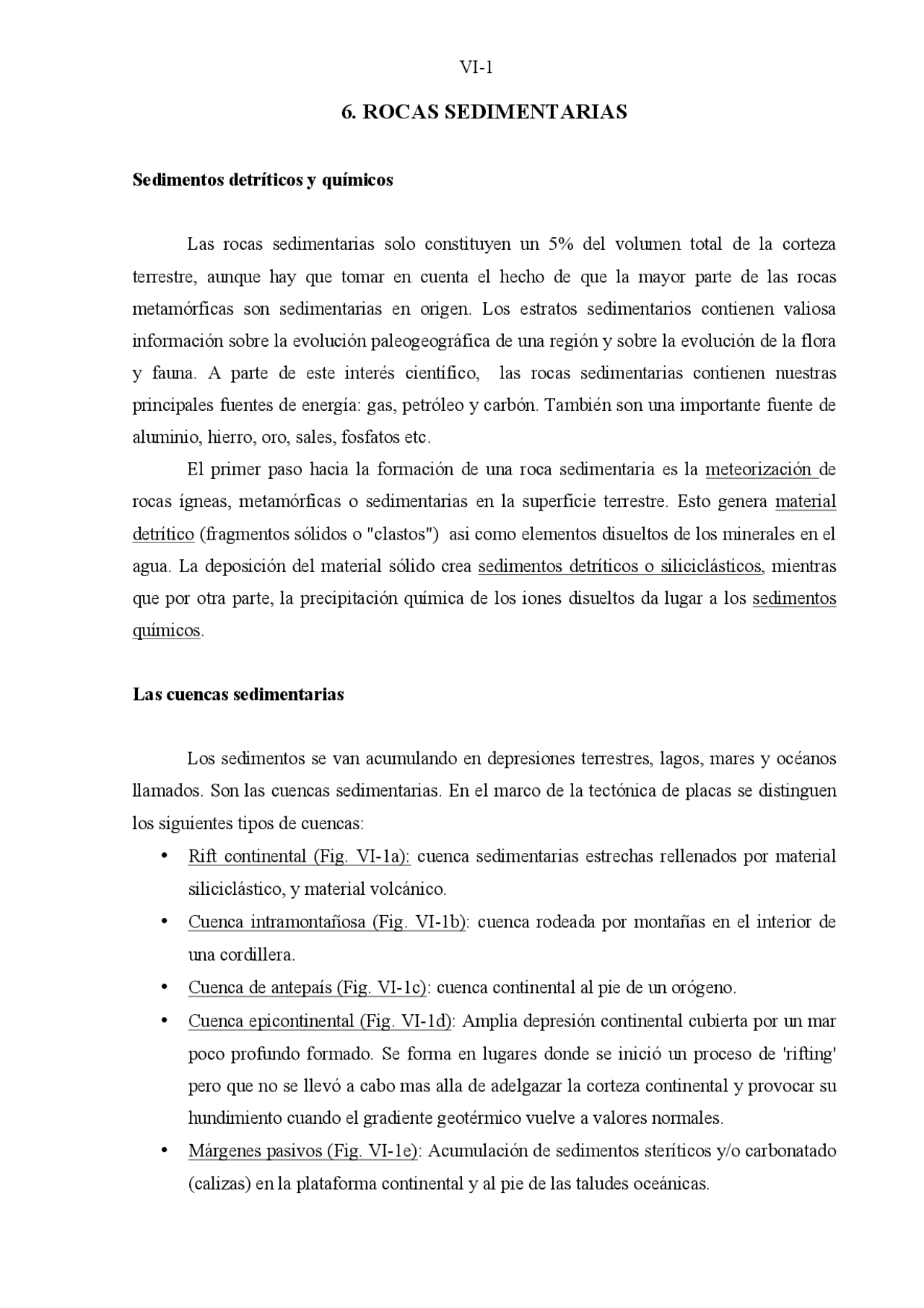 Apuntes Resumidos Geología Primer Cuatrimestre Grado En Ciencias