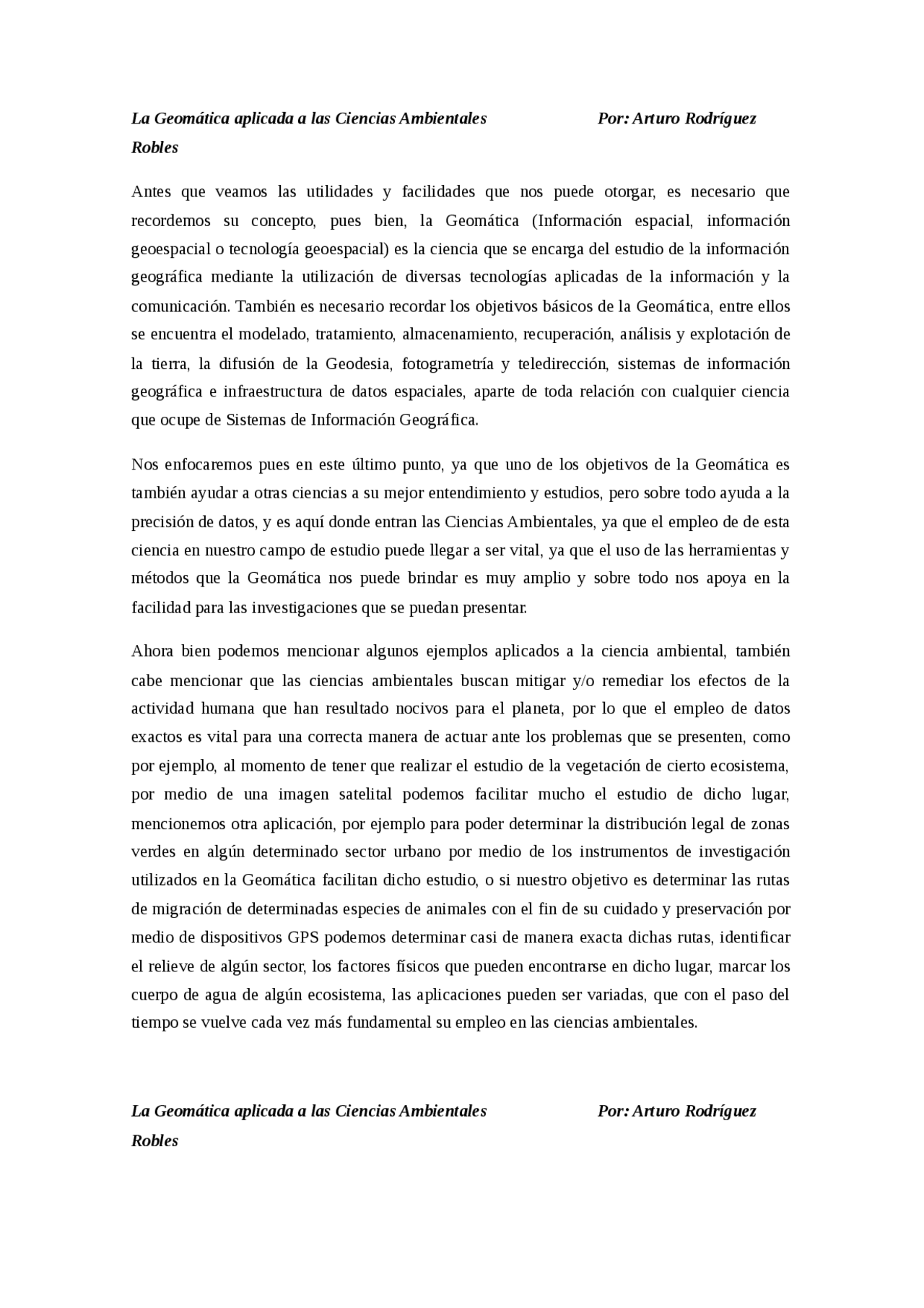 Geomatica Aplicada A Ciencias Ambientales Resúmenes De Geología Docsity