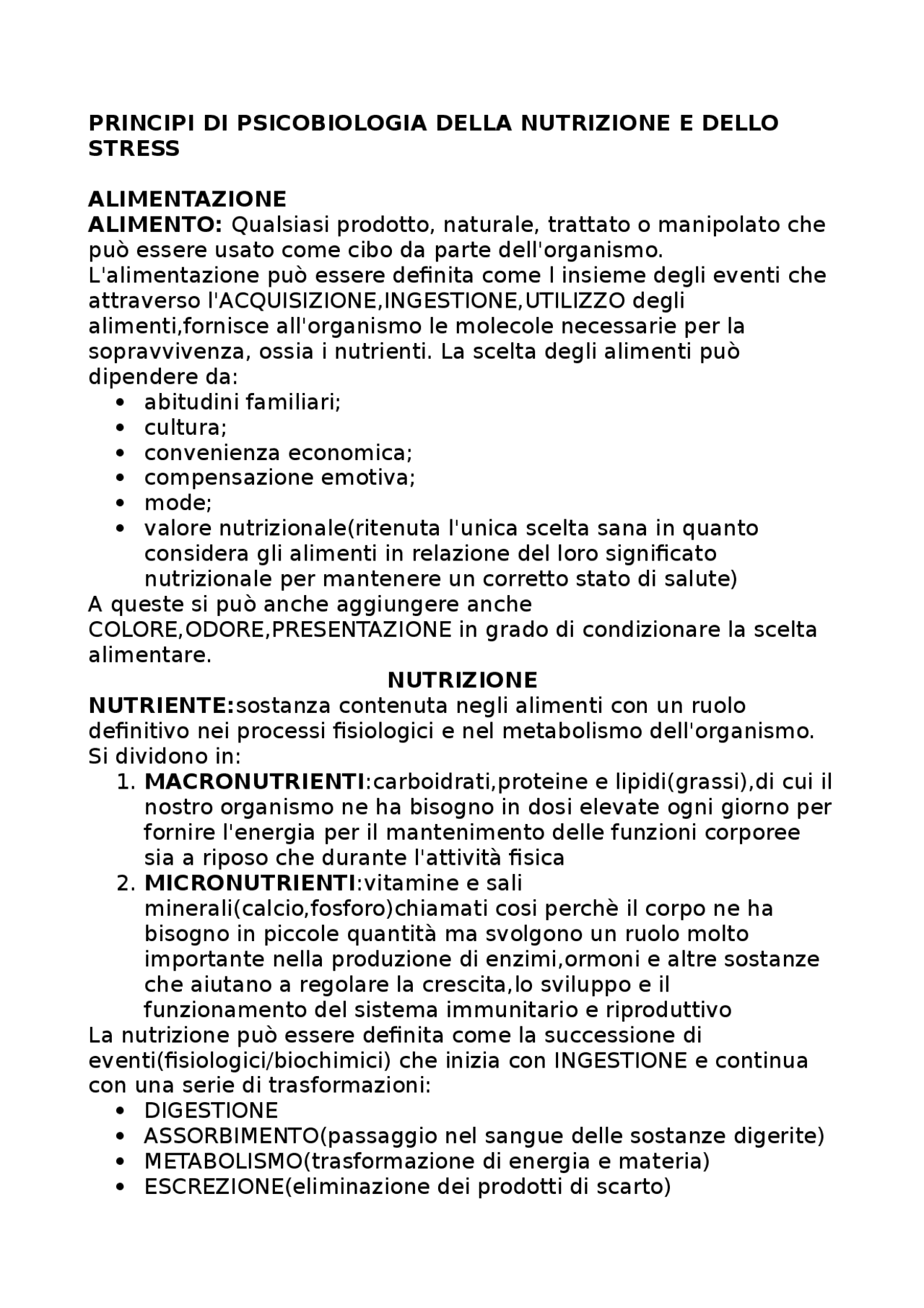 Principi Di Psicologia Docsity