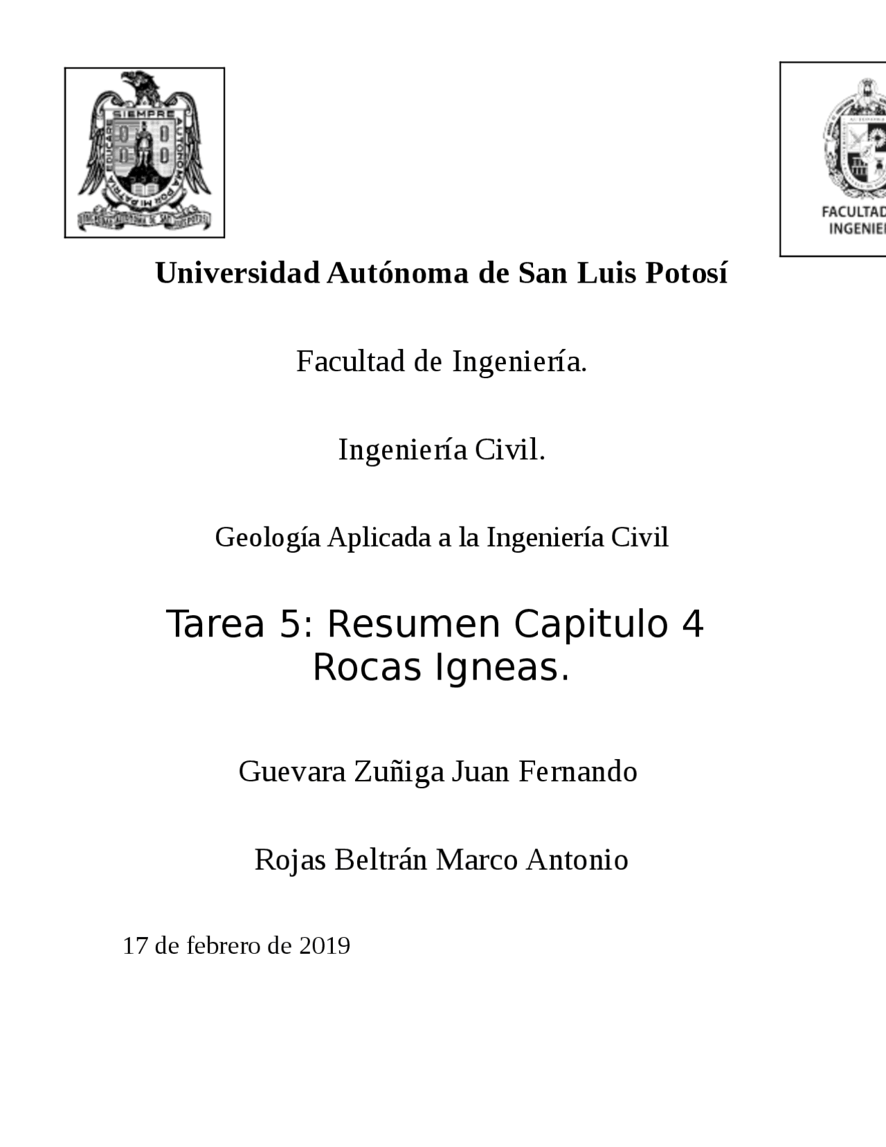 Apuntes Rocas Ígneas Docsity