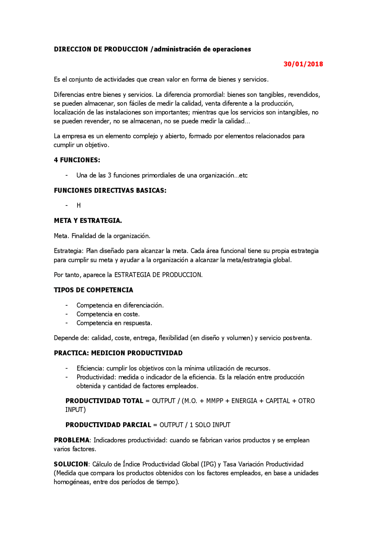 DirecciÓn De ProducciÓn Docsity