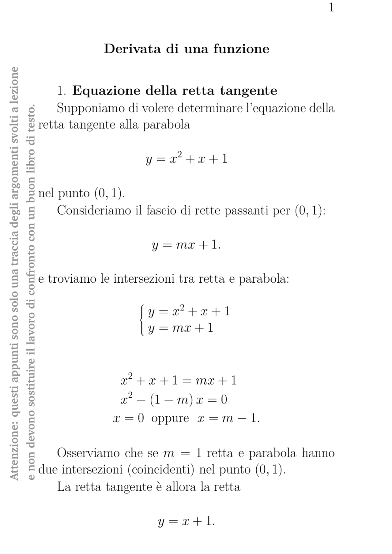 Serie, Derivate e Integrali - Docsity