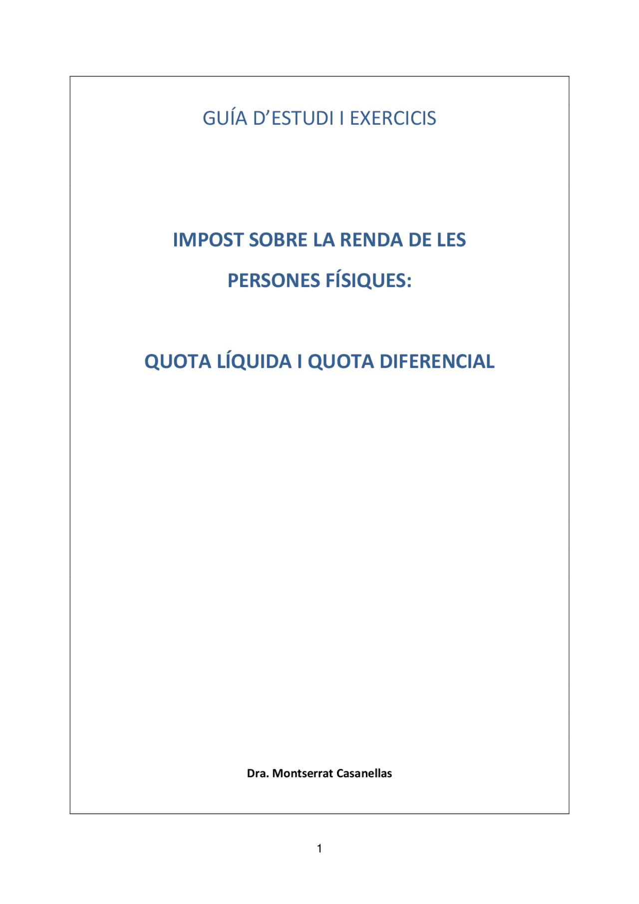 Derecho Y Procedimientos Tributarios Docsity