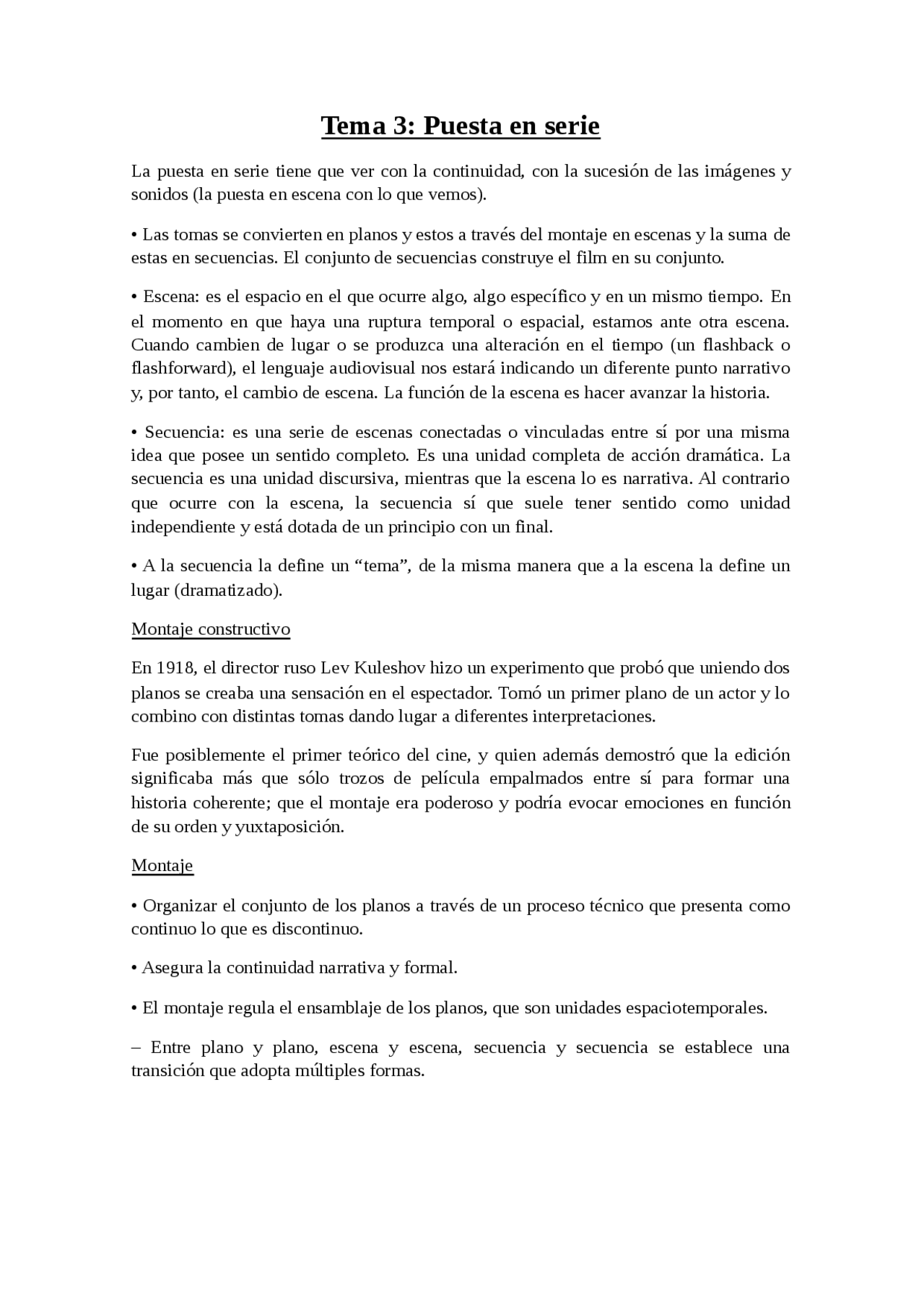 Lenguaje Audiovisual Docsity