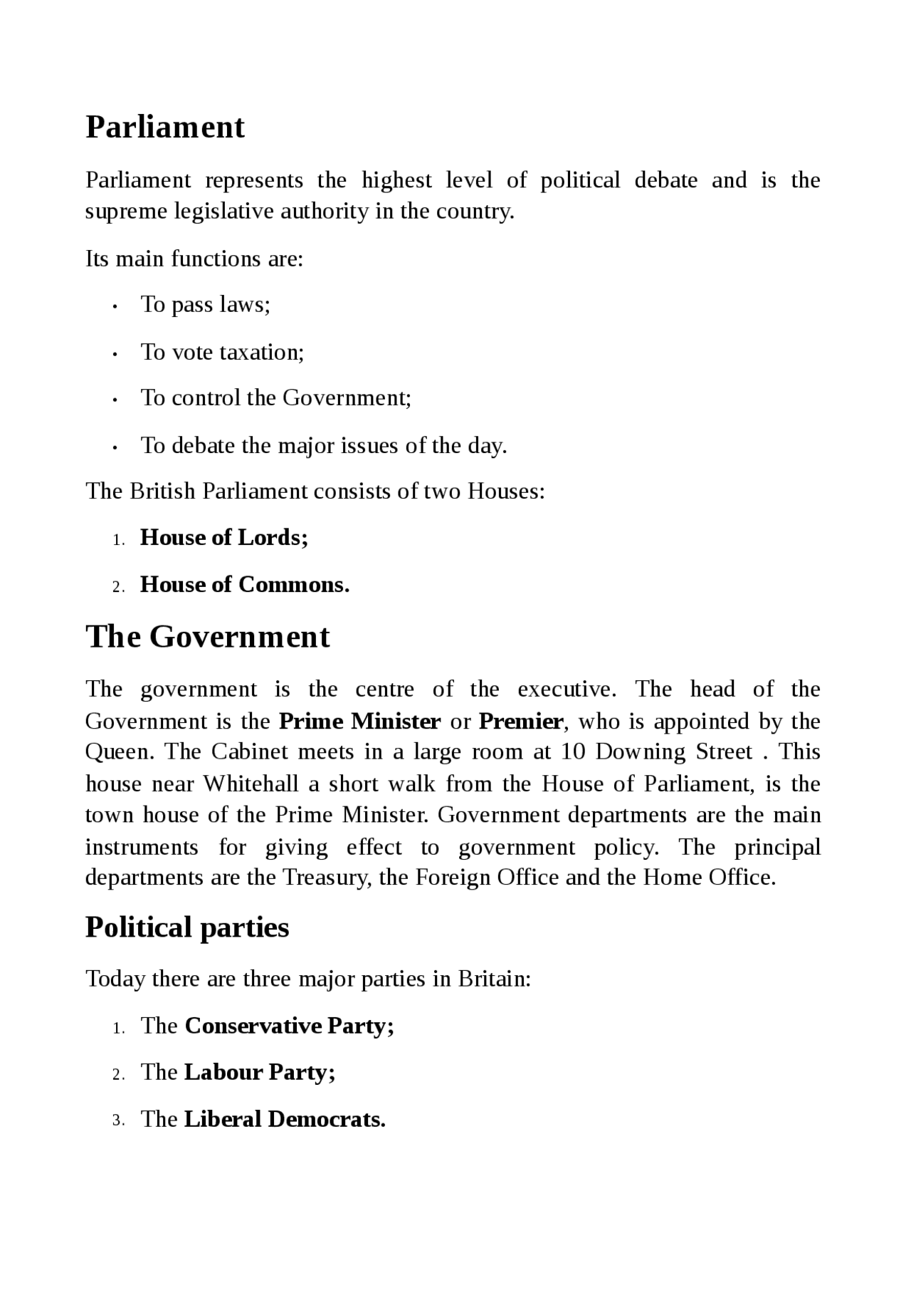 Comunicazione Inglese Docsity