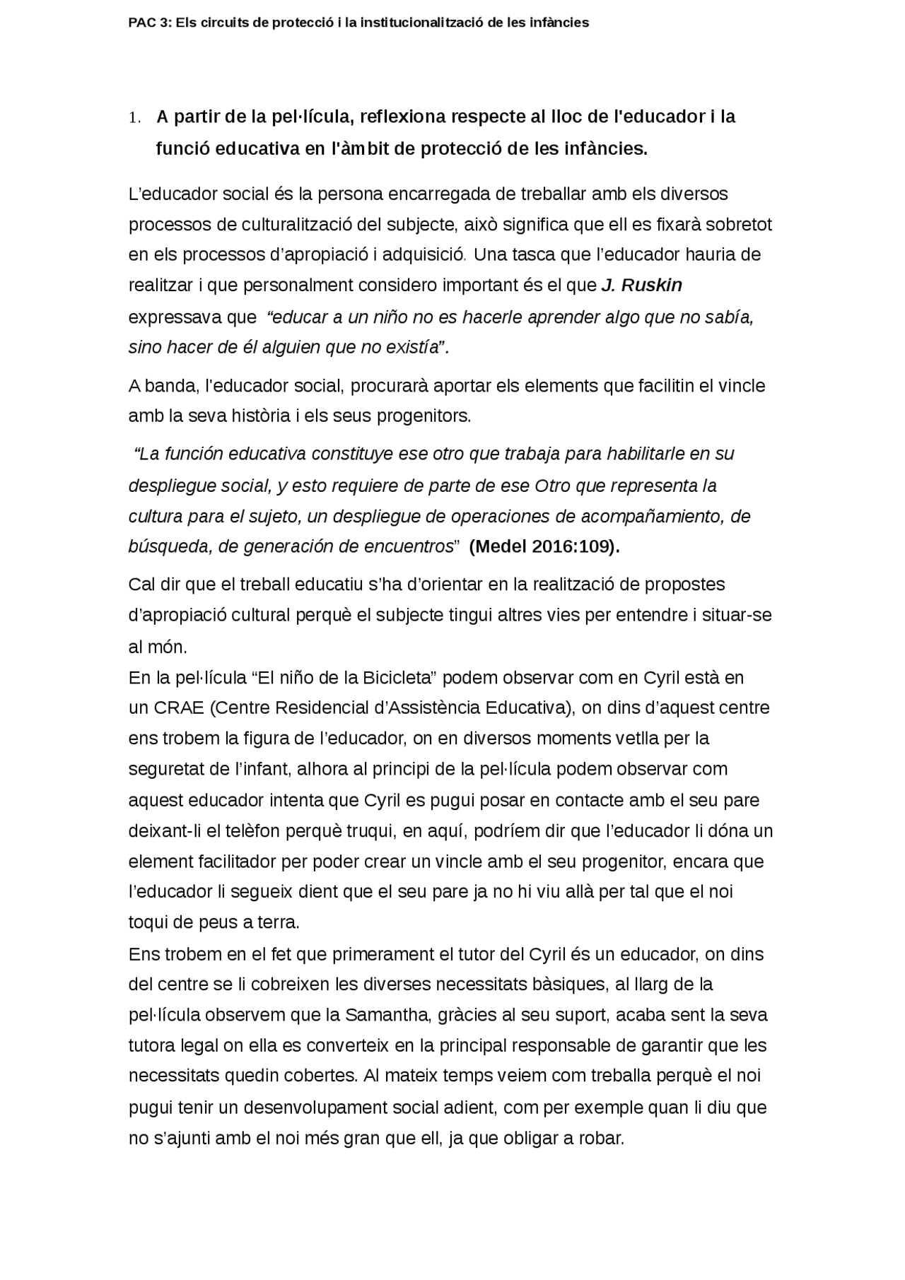 Pac 3 De Bases De Accion Socioeducativa Docsity