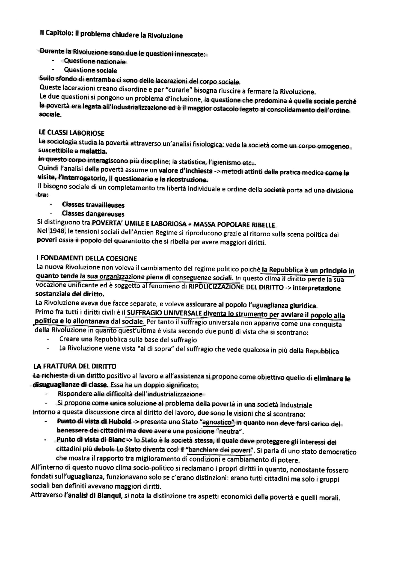 La scoperta della società (Alle origini della sociologia) - Docsity