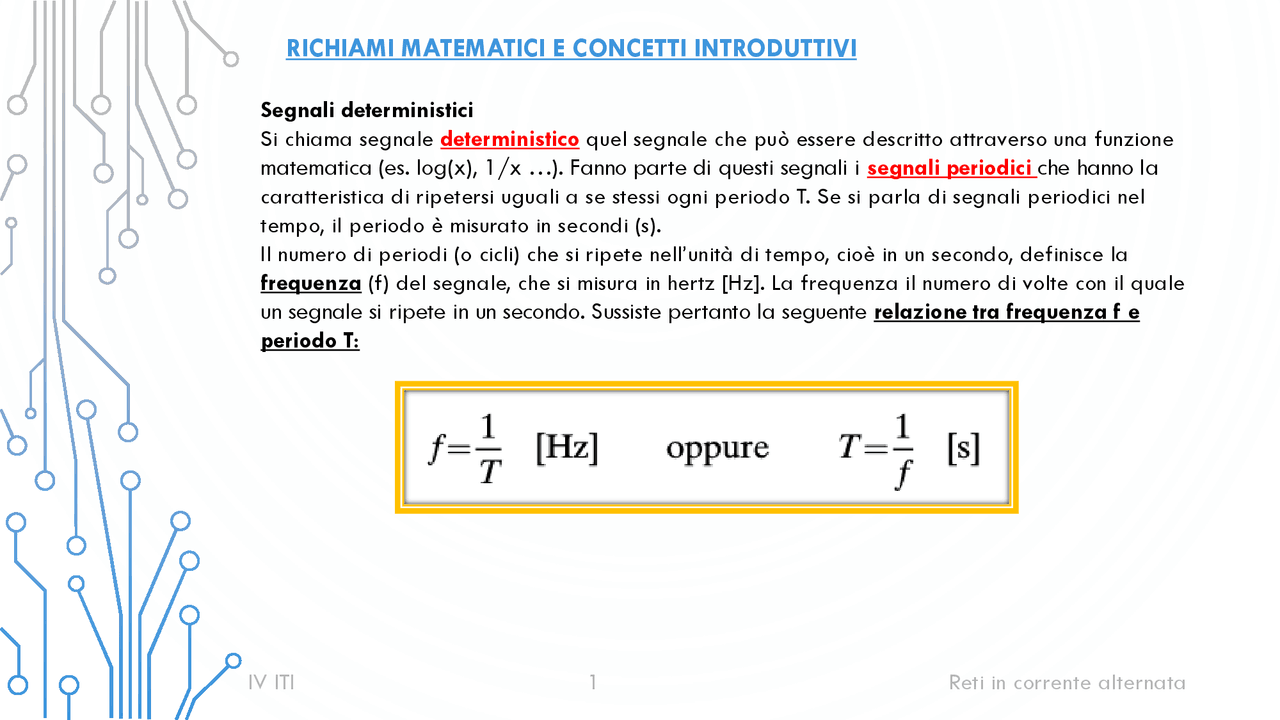 Reti In Corrente Alternata Docsity