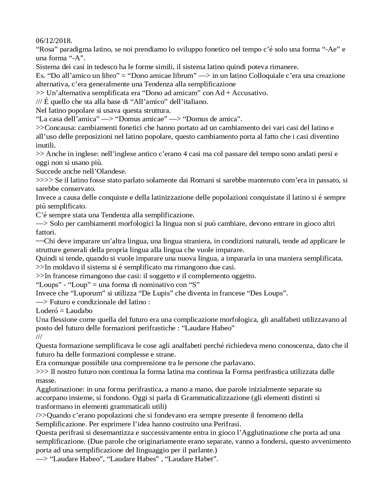 Appunti Lezioni Secondo Semestre Docsity