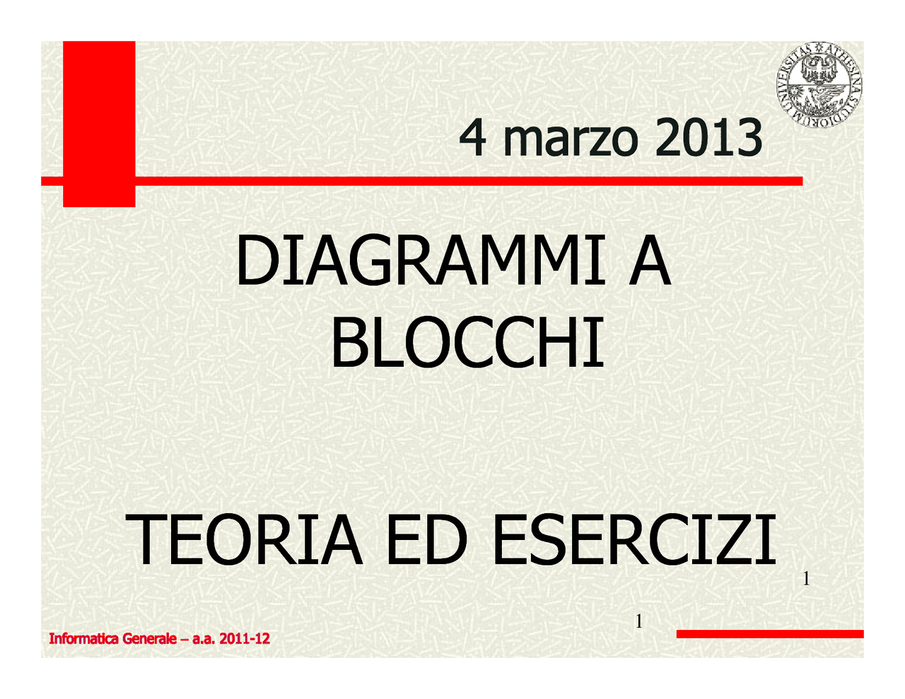 Algoritmi Informatica Docsity