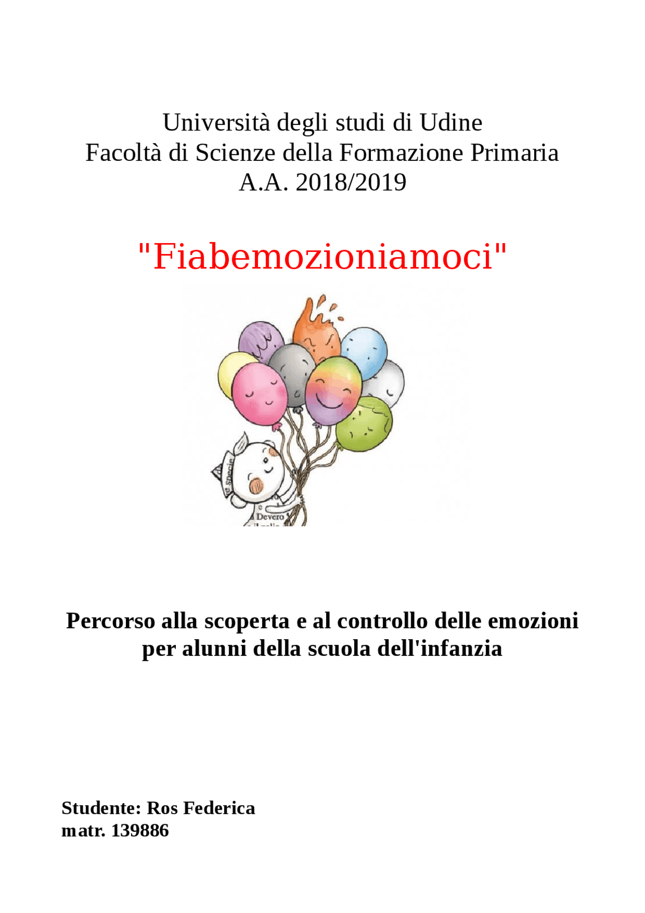 Laboratorio Letteratura Infanzia Docsity