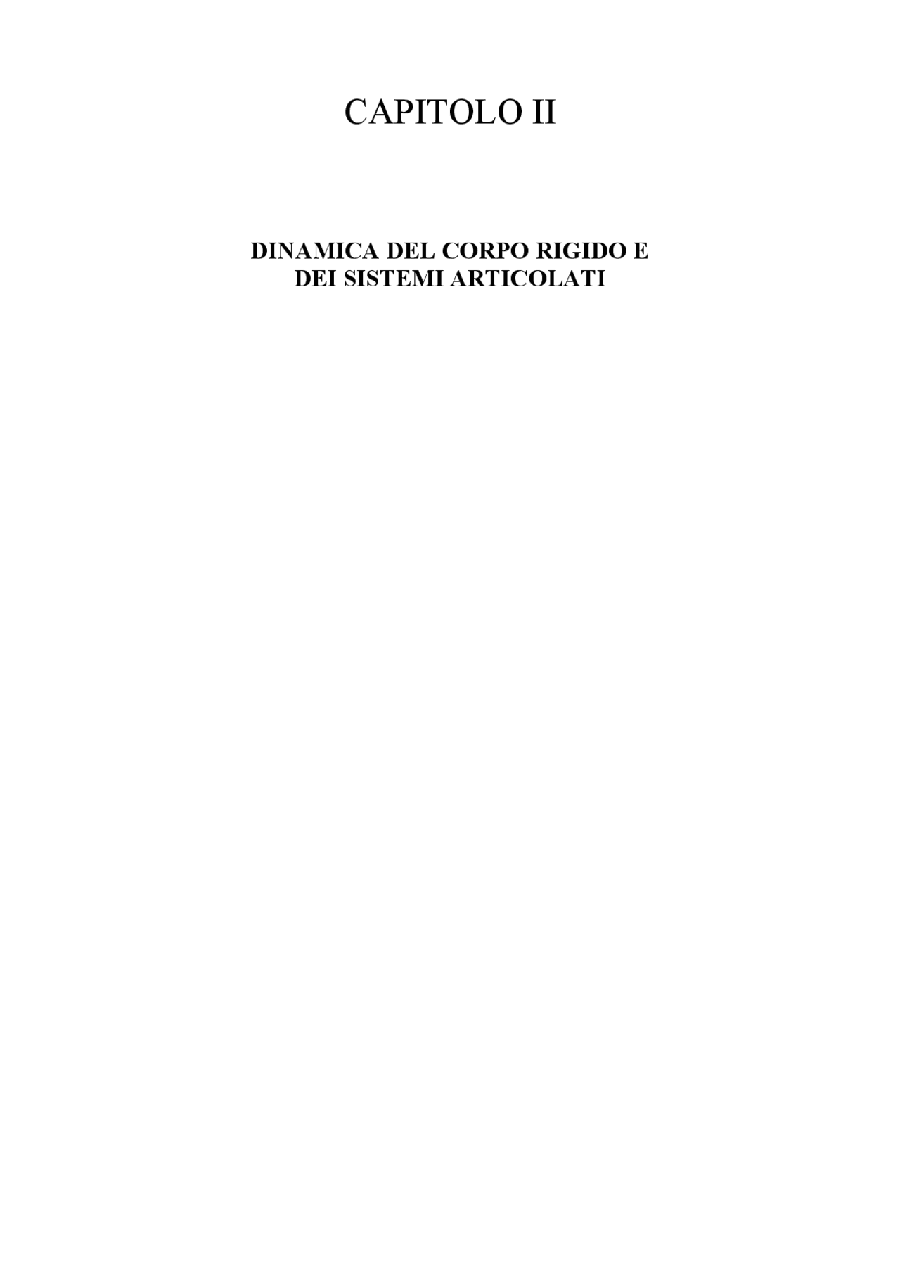 Esercizi di dinamica - Docsity
