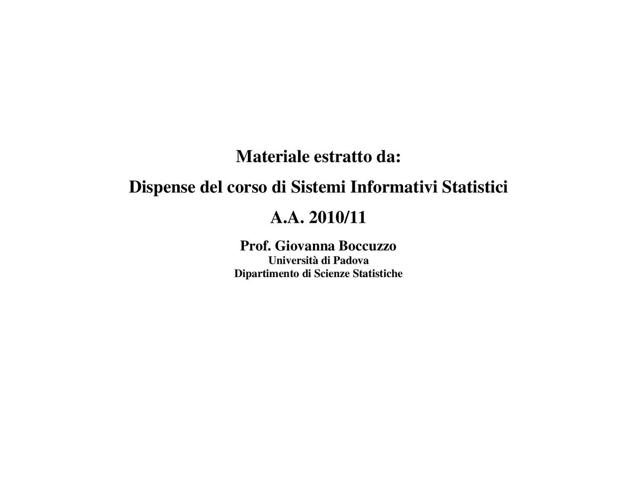 Indici E Indicatori Docsity