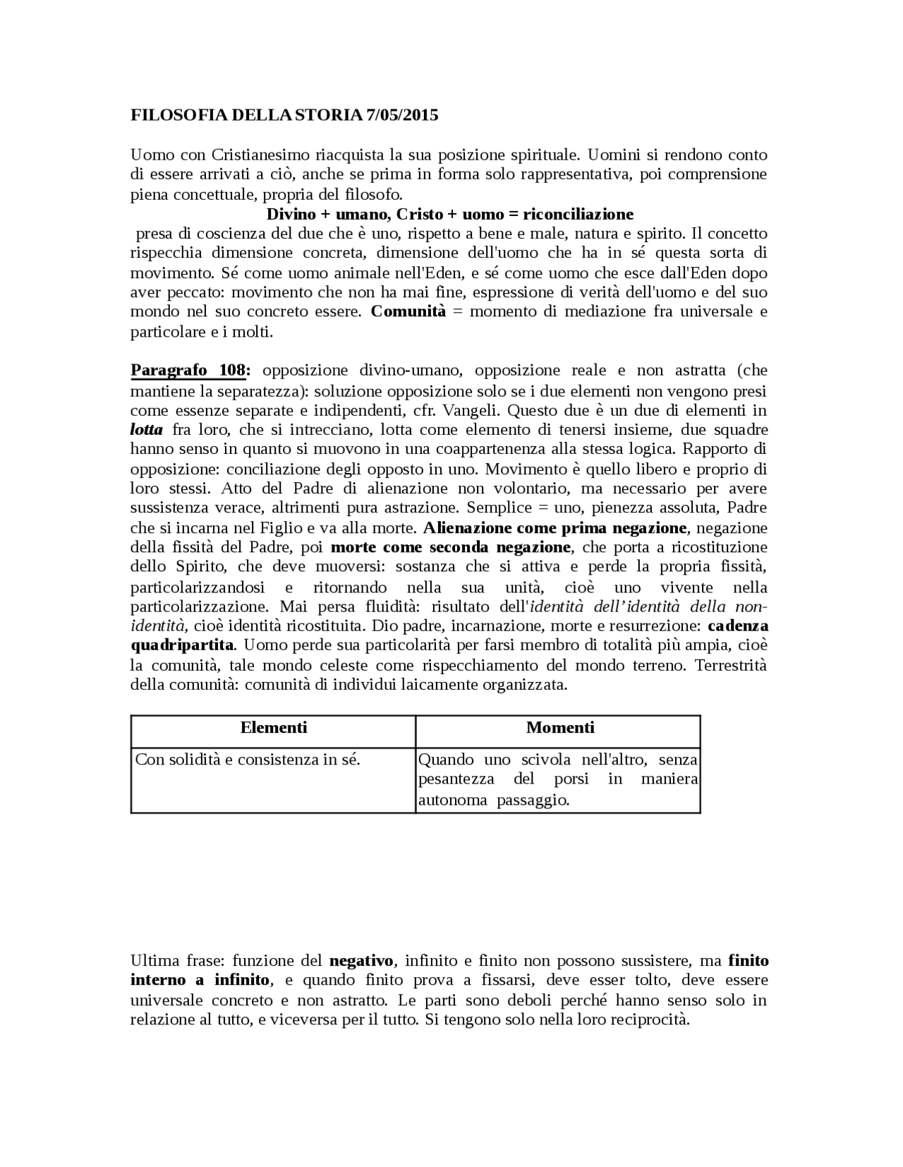 Filosofia Della Storia Appunti Docsity