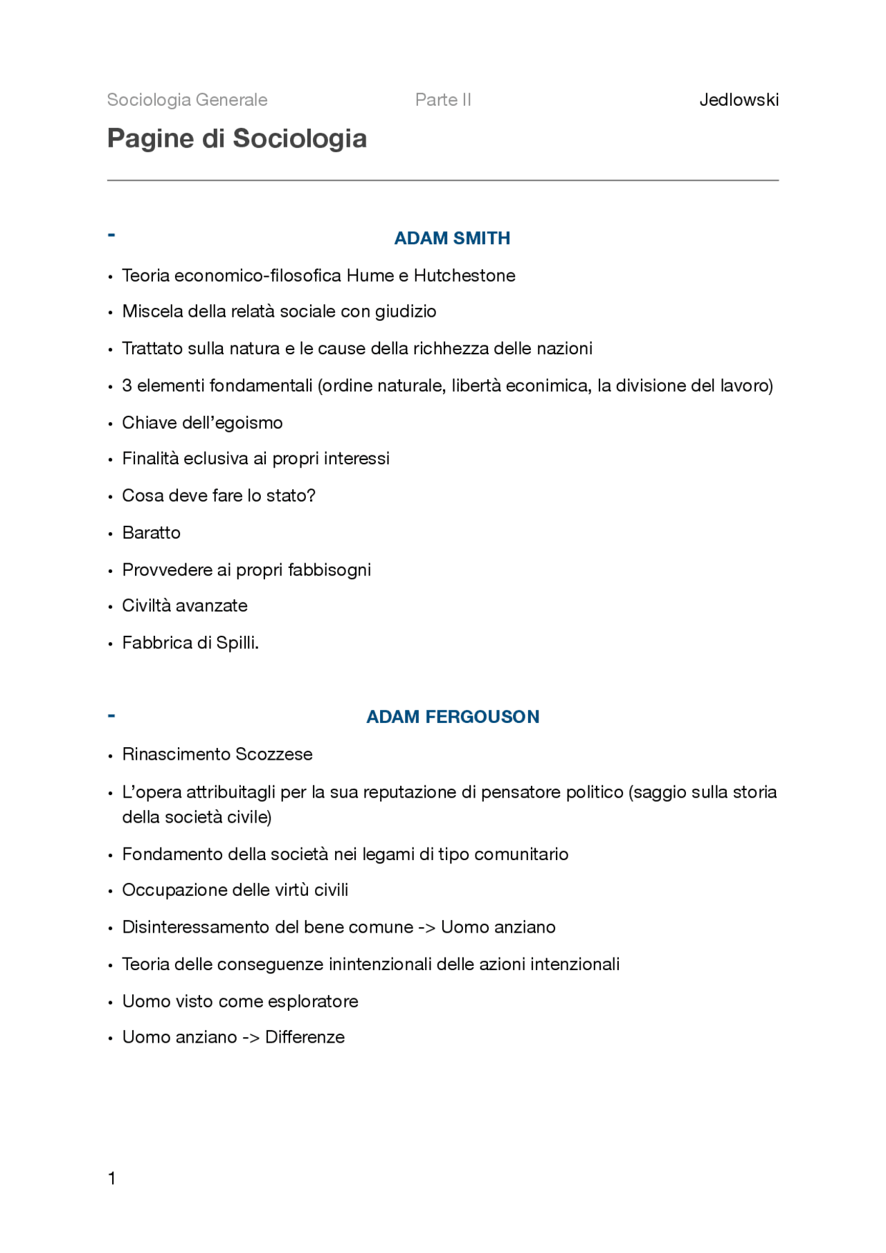 Pagine Di Sociologia Docsity