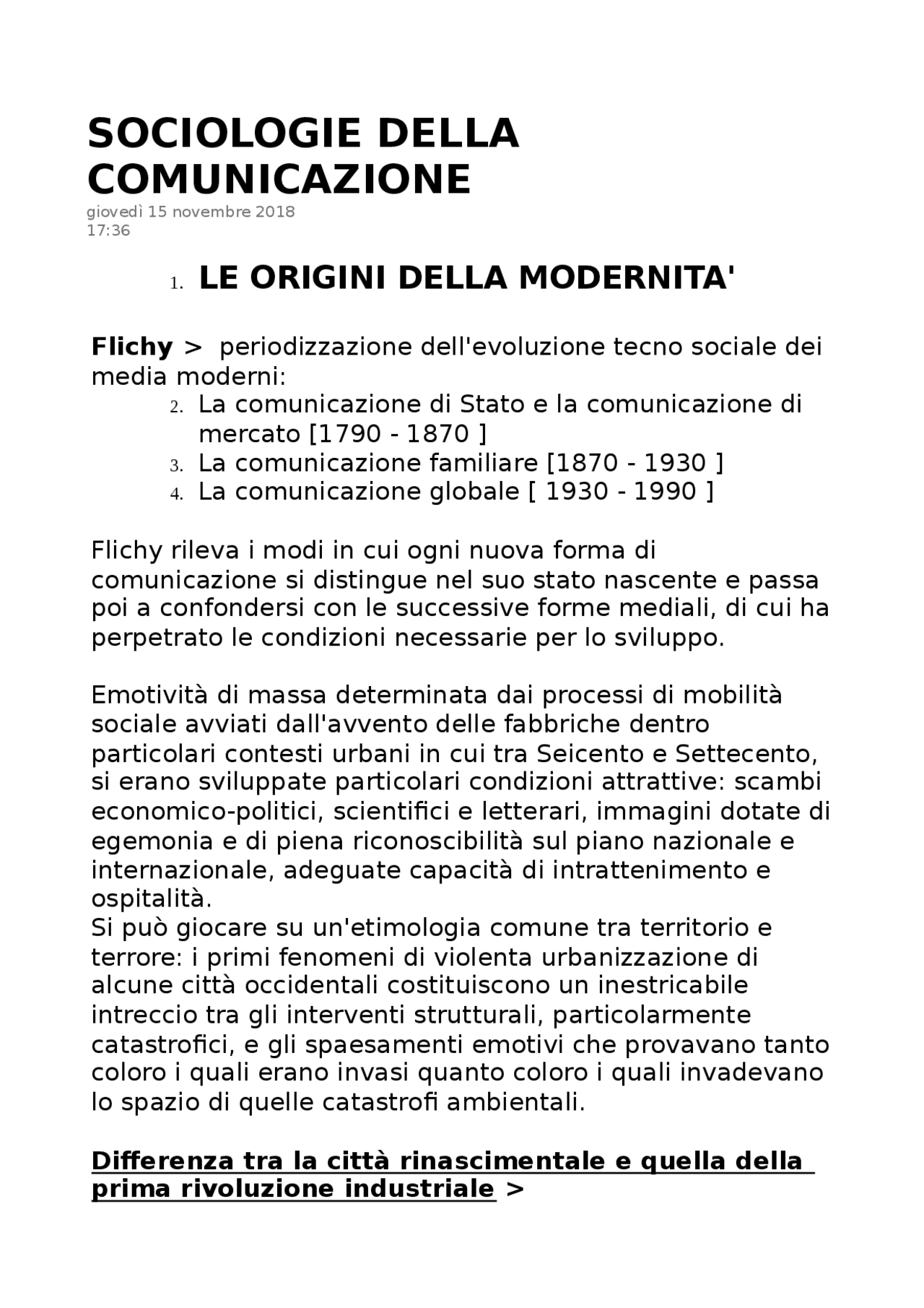 Sociologie Della Comunicazione Mancini Abruzzese Docsity
